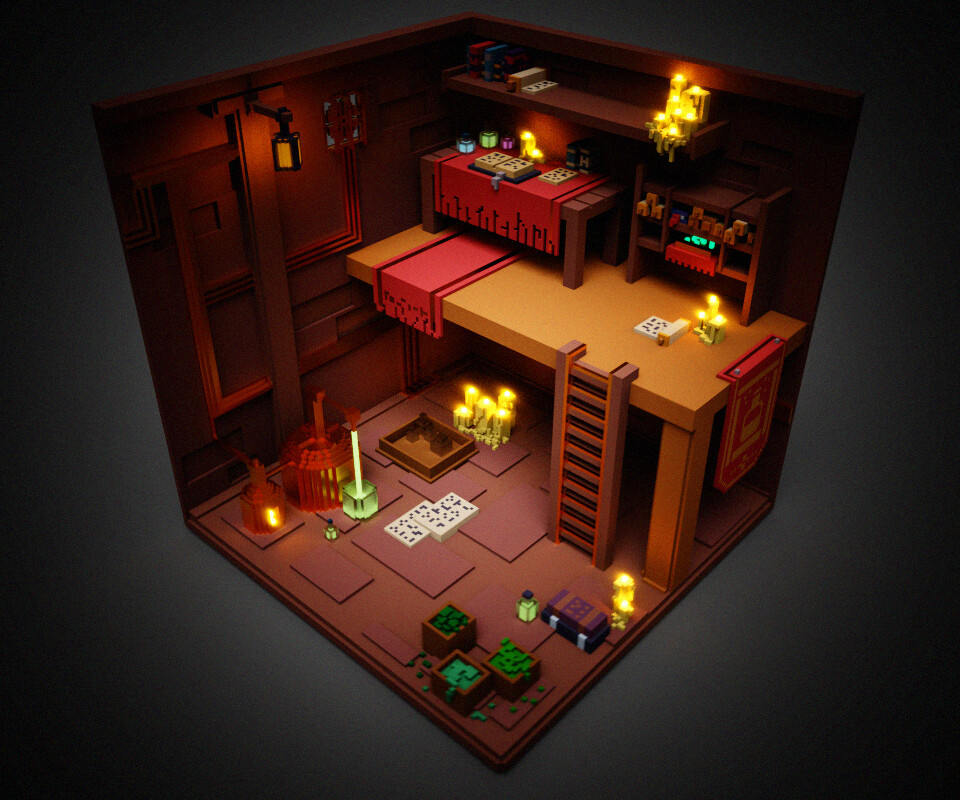 ArtStation - Alchemist's laboratory