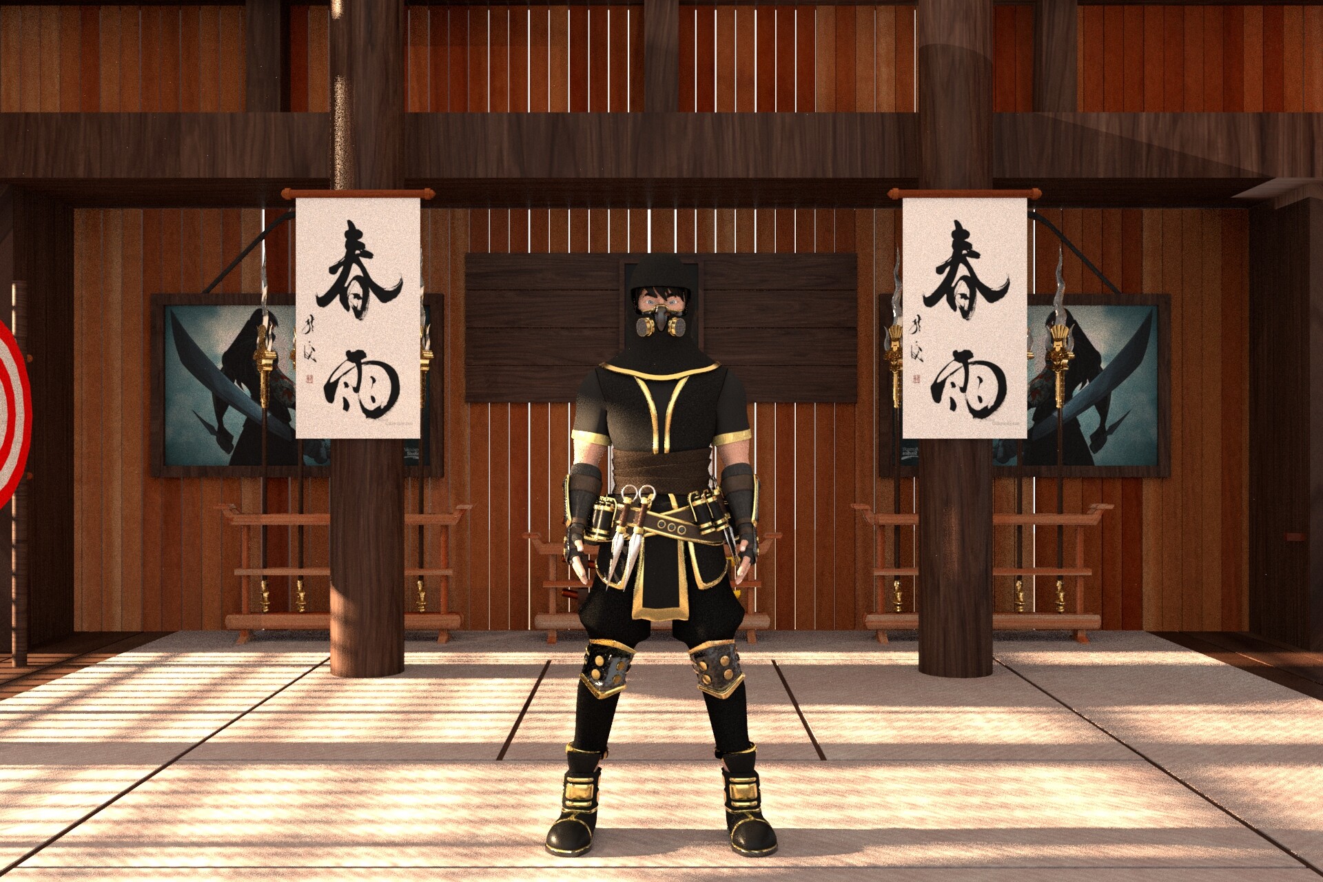 ArtStation - Ninja's Room