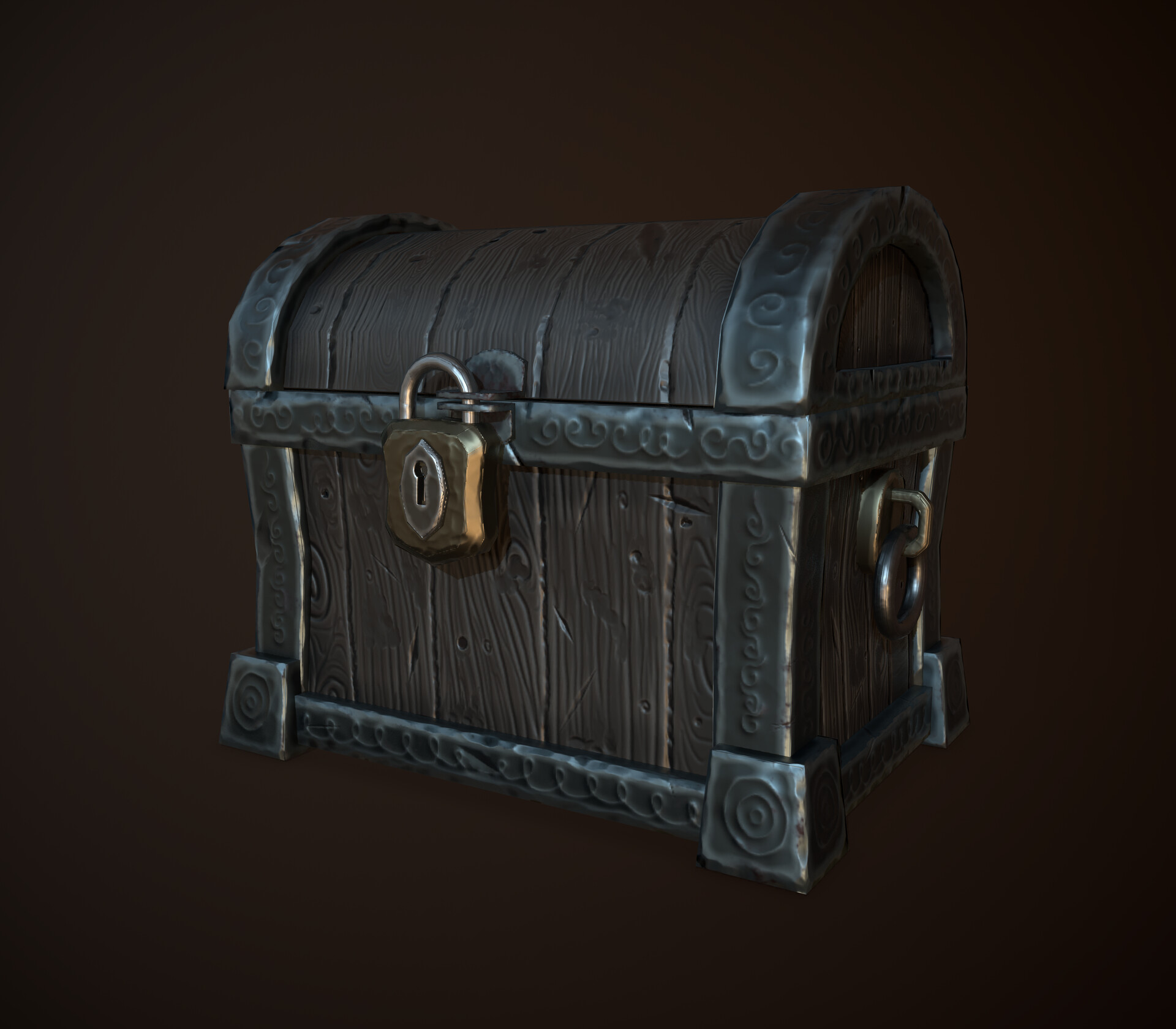 ArtStation - Stylized Pirate Chest