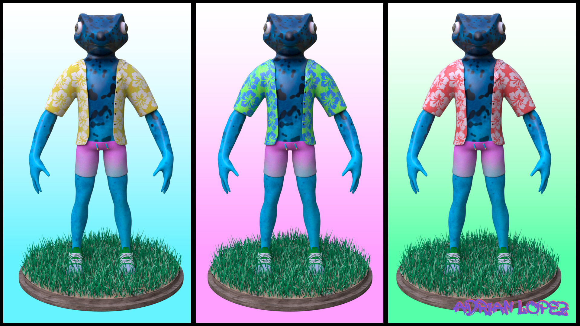 ArtStation - Human lizard