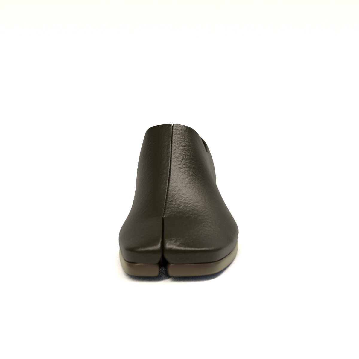 Cagatay Cetin - Tabi Leather Loafers 3D model