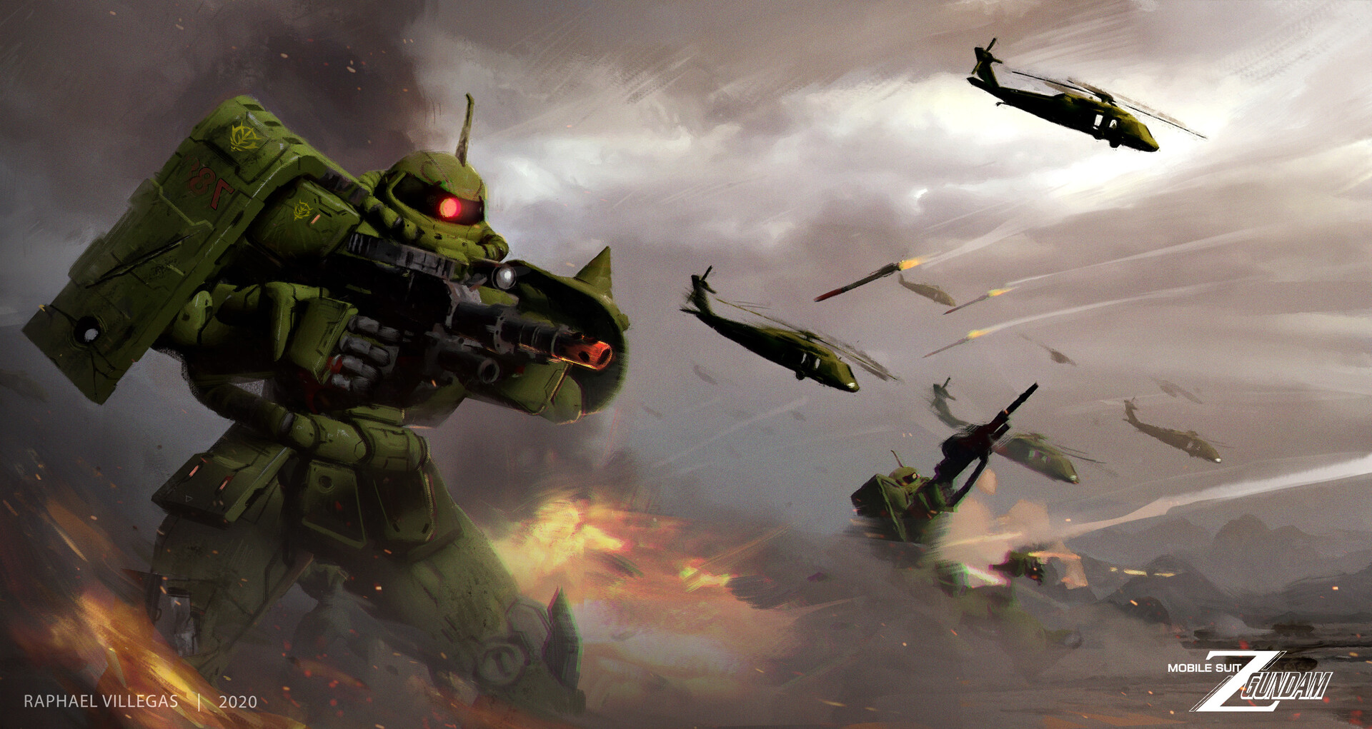 ArtStation - Zaku II
