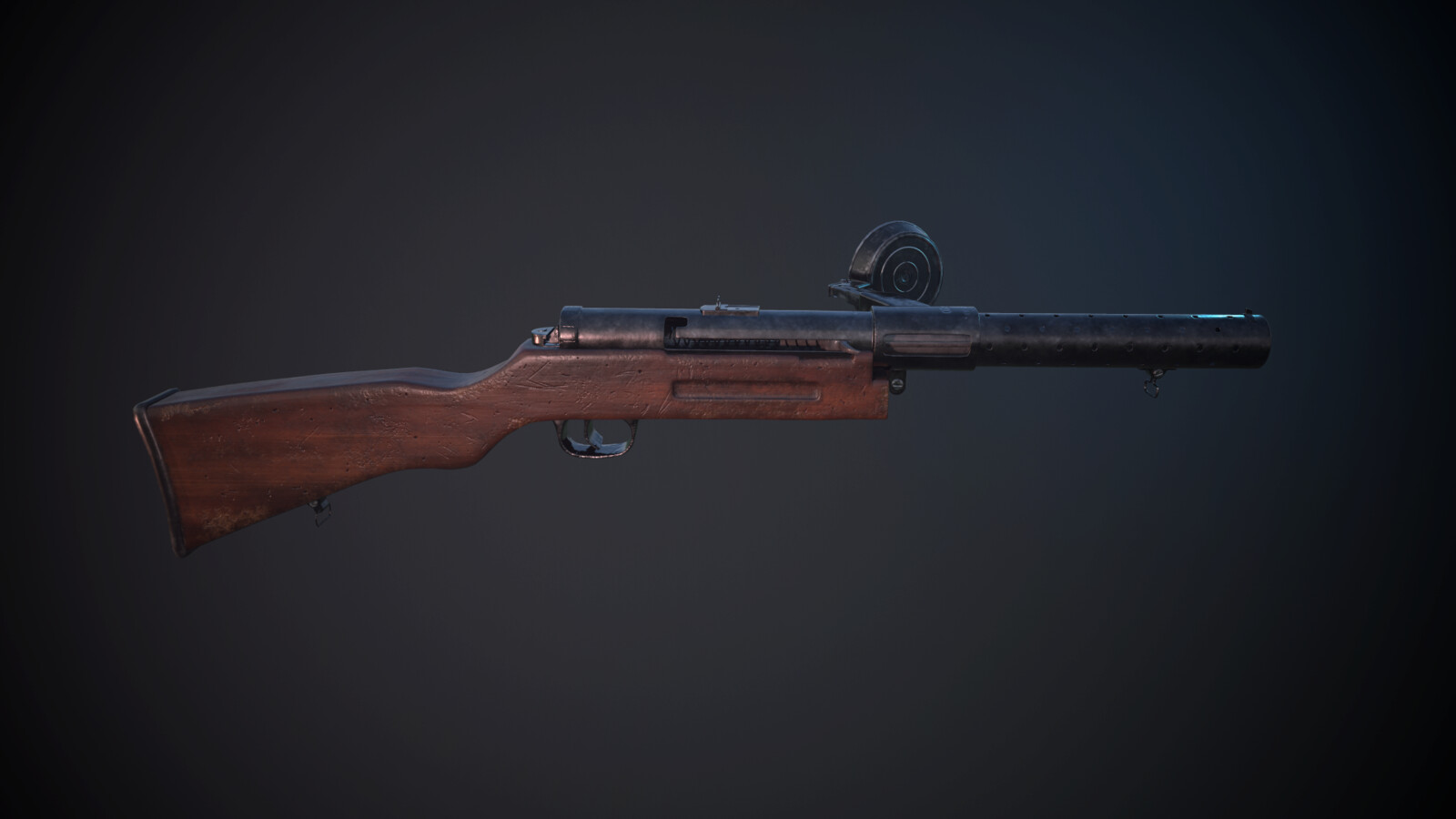 Aritri Chowdhury - Gun - Schmeisser's MP-18,1