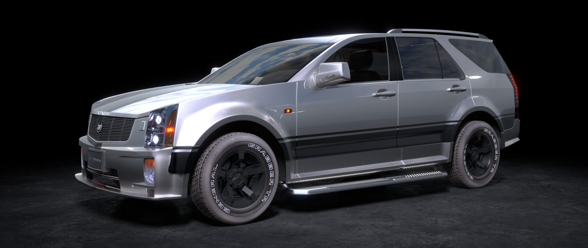 ArtStation - Cadillac SRX 2004