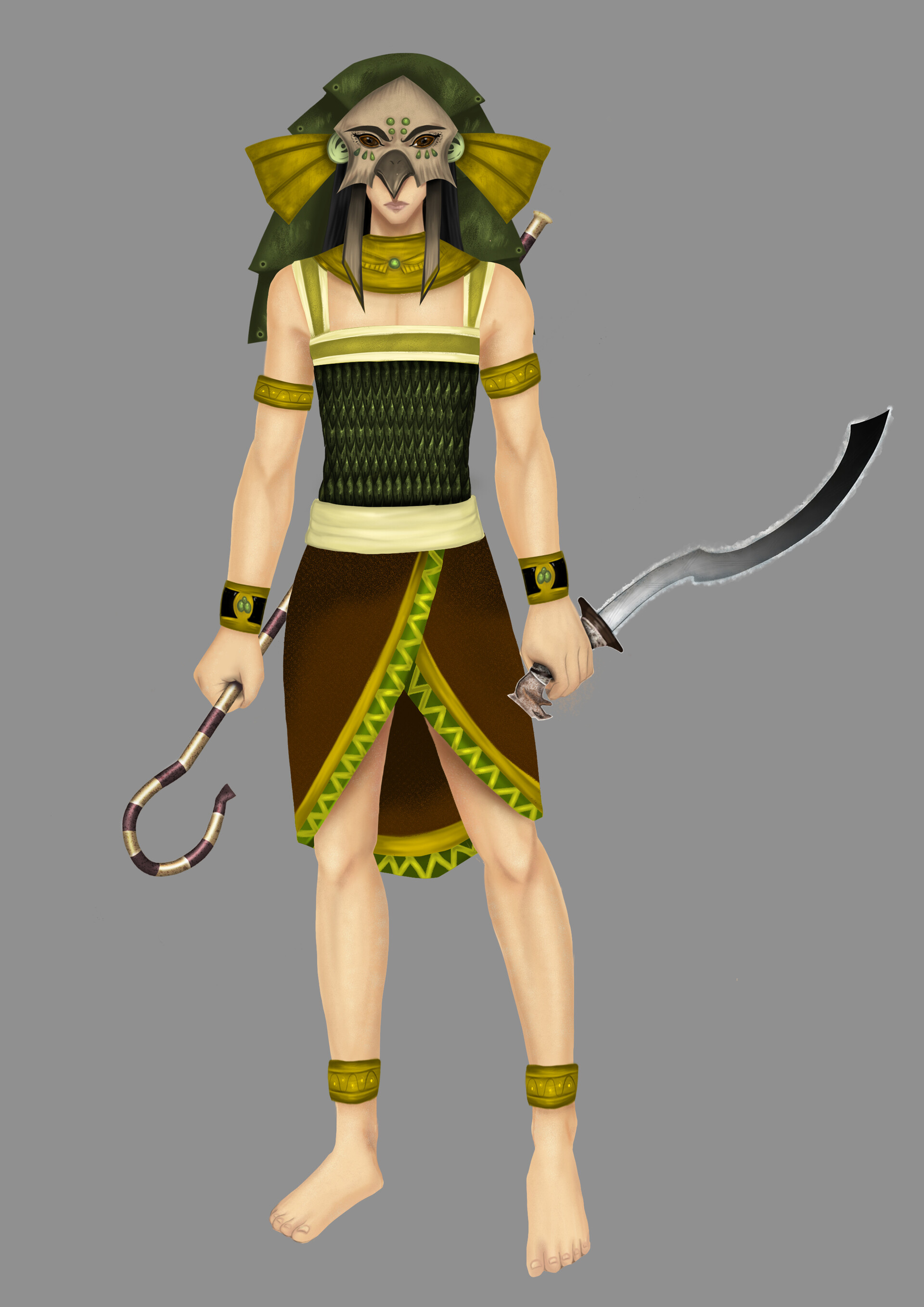 ArtStation - Horus, Character design