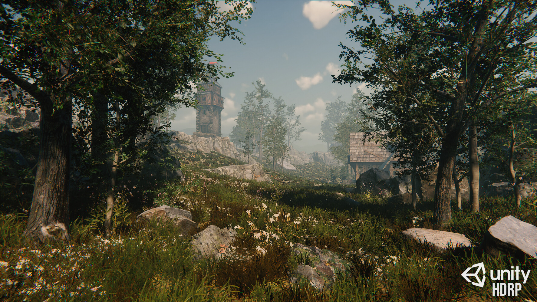 Léo Labenne - Level Design Medieval Country UNITY HDRP