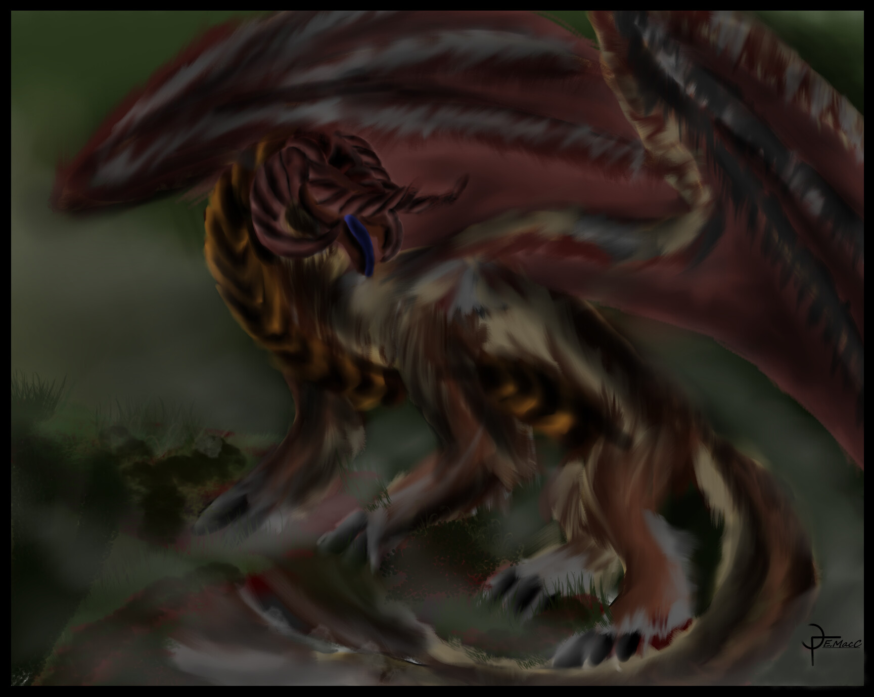 ArtStation - Zodiac Aries (Dragon)