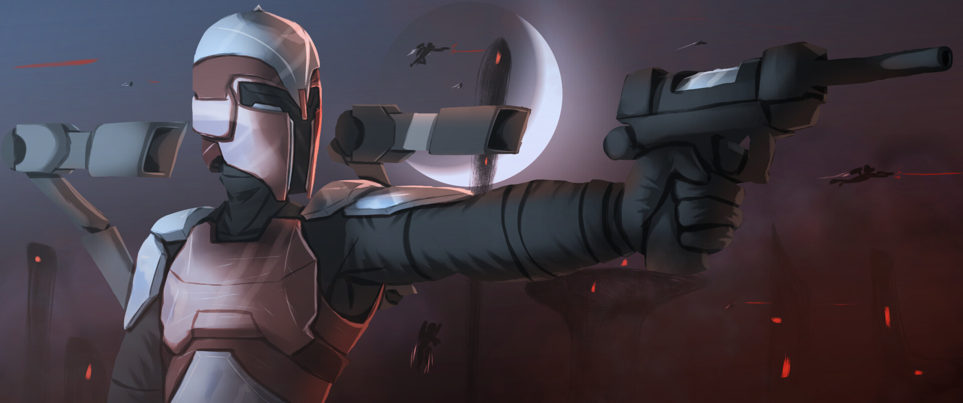 ArtStation - mando war