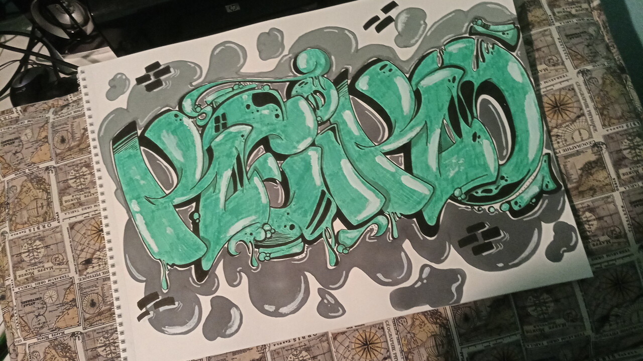 ArtStation - Keiko's graffiti