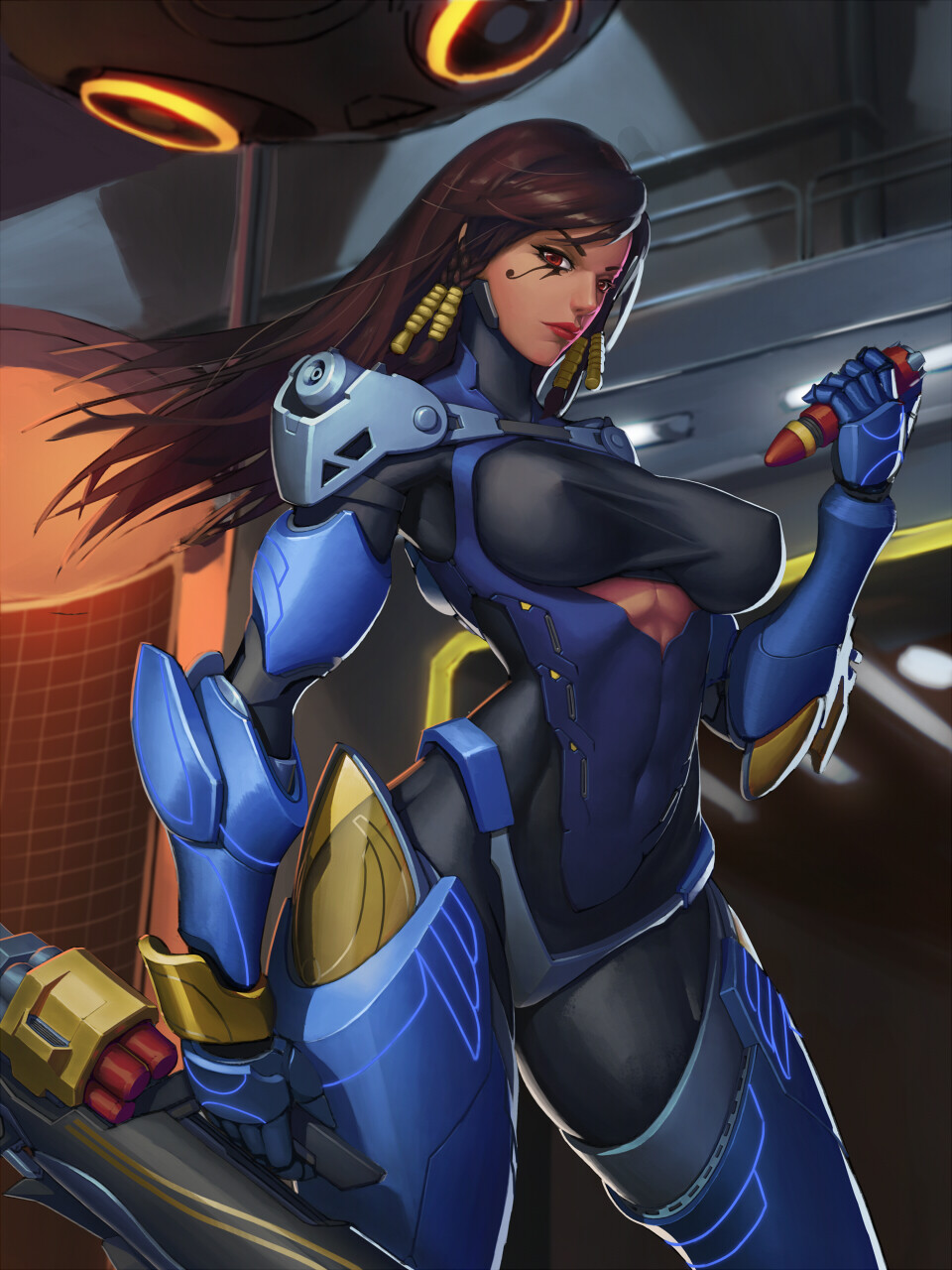 ArtStation - Pharah's inner suit