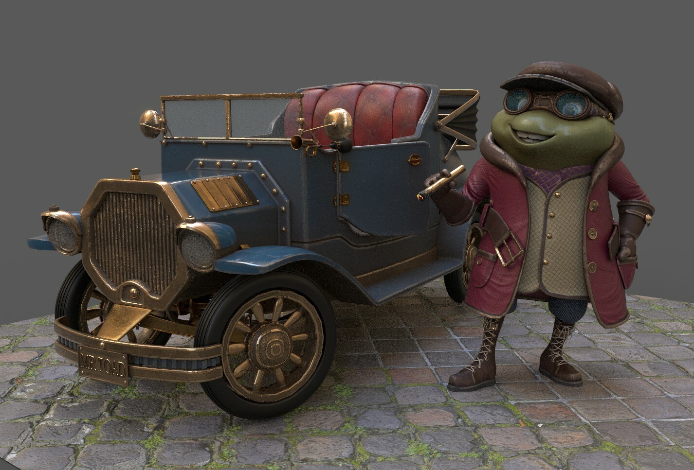 ArtStation - Mr. Toad and his car