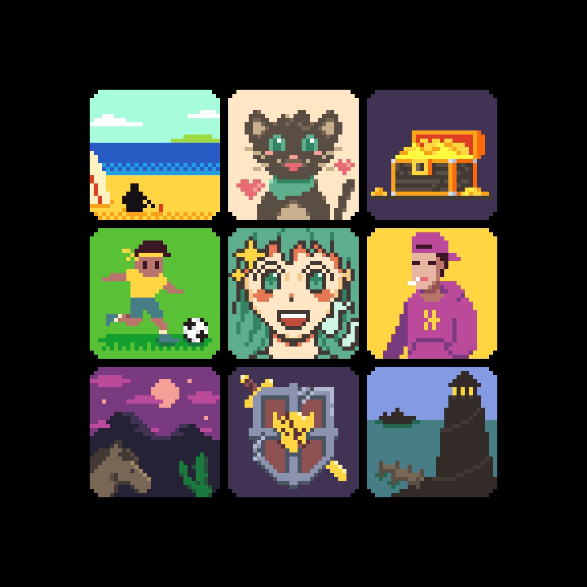 ArtStation 32 X 32 Pixel Art ArtStation 32 X 32 Pixel Art