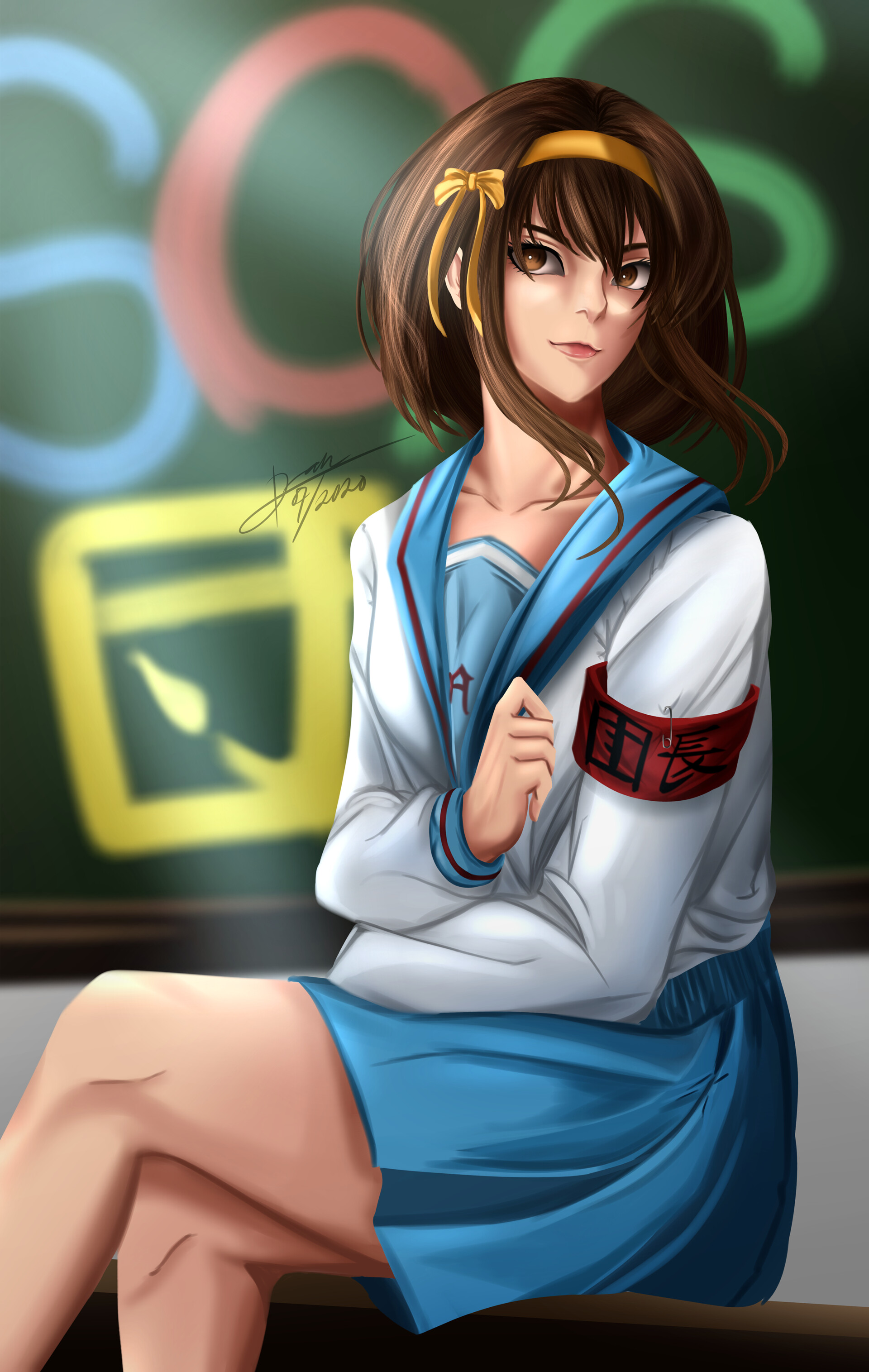 ArtStation - 2020-07-19 - Haruhi Suzumiya