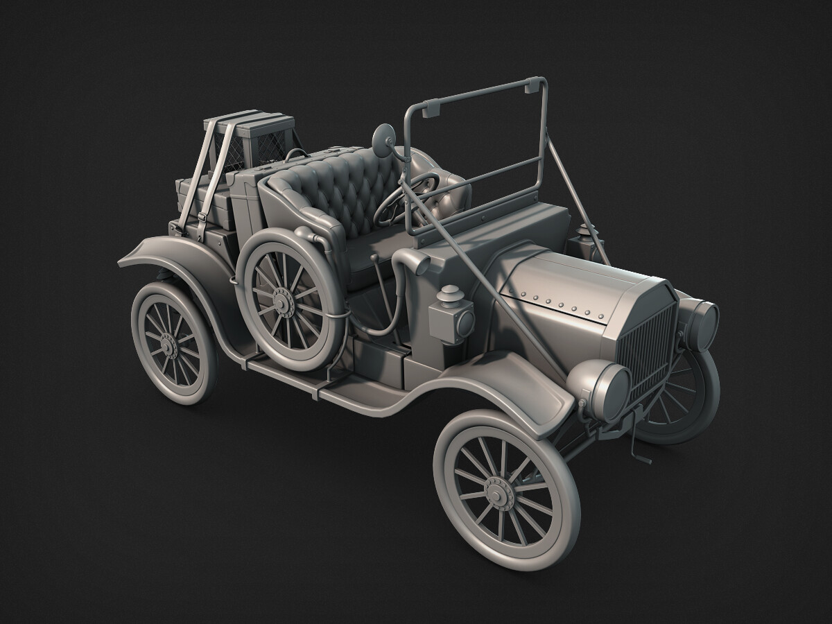 ArtStation - Old High Poly Work