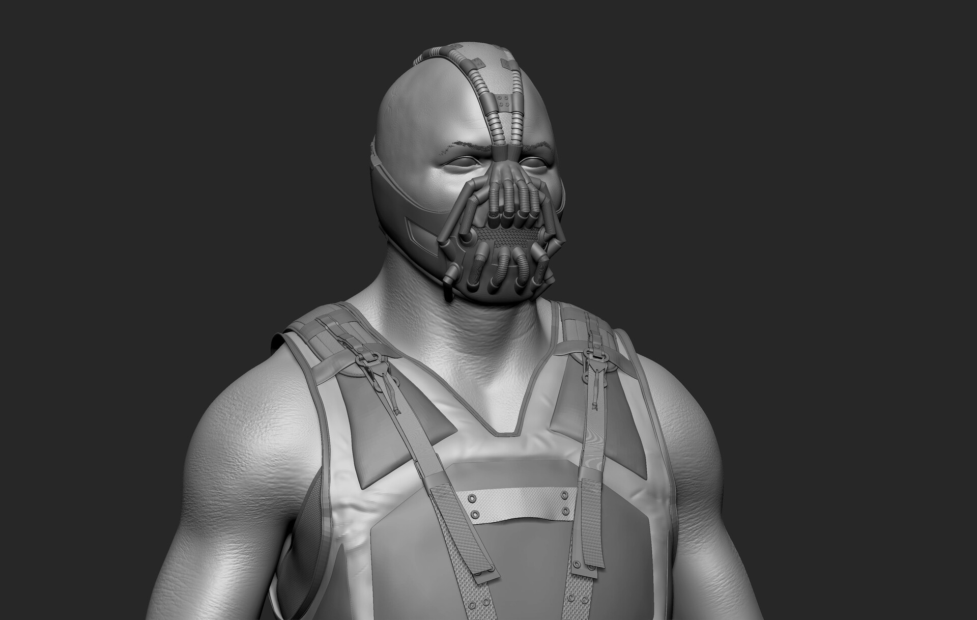 ArtStation - Bane - The Dark Knight Rises WIP
