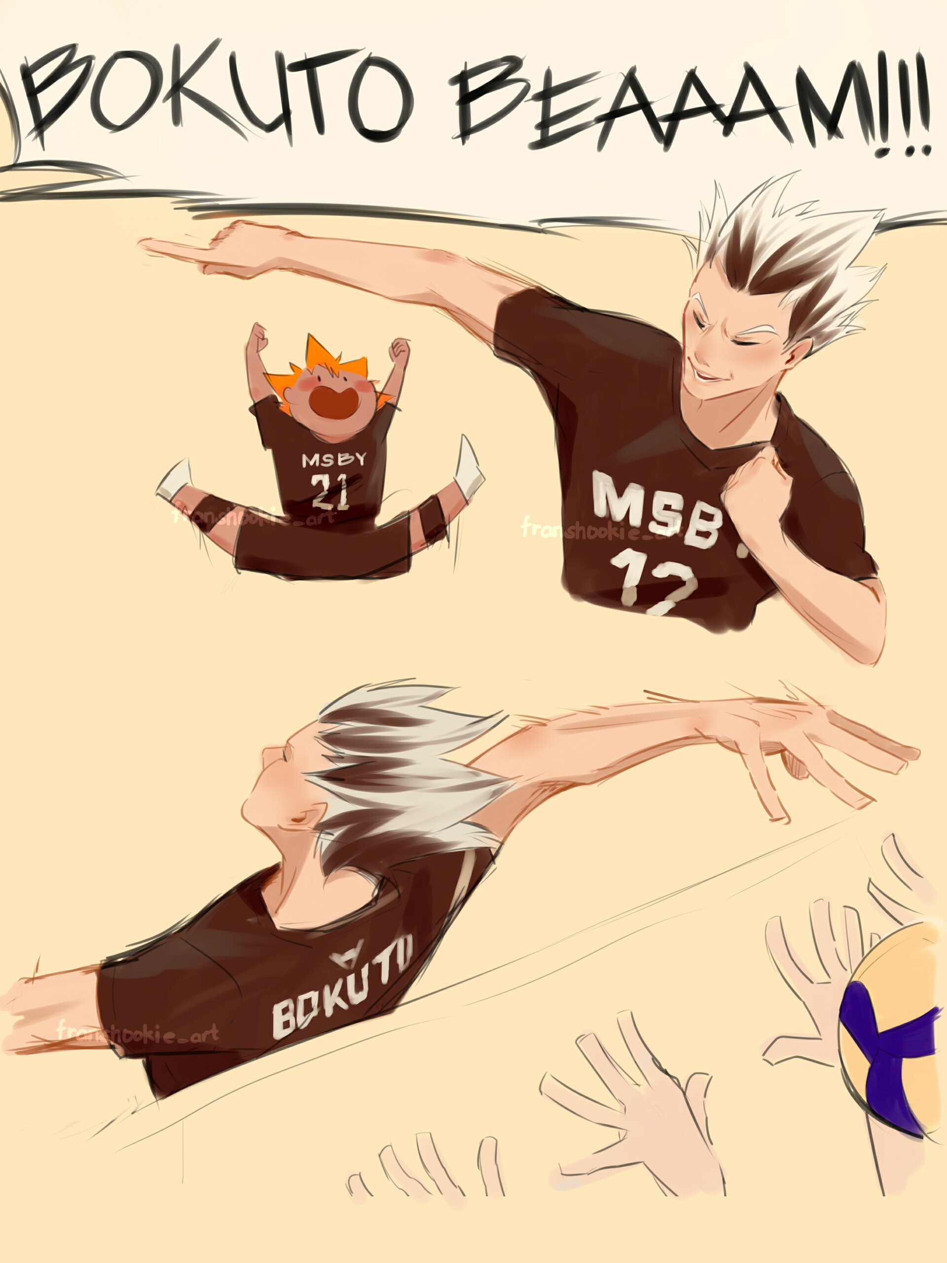 ArtStation - Bokuto doodle