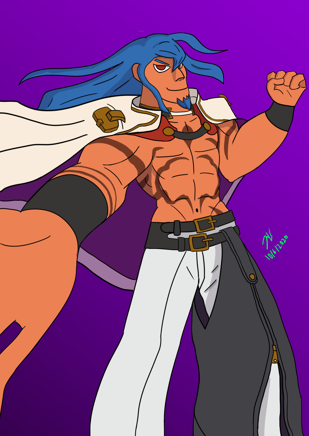 ArtStation - Azrael from Blazblue