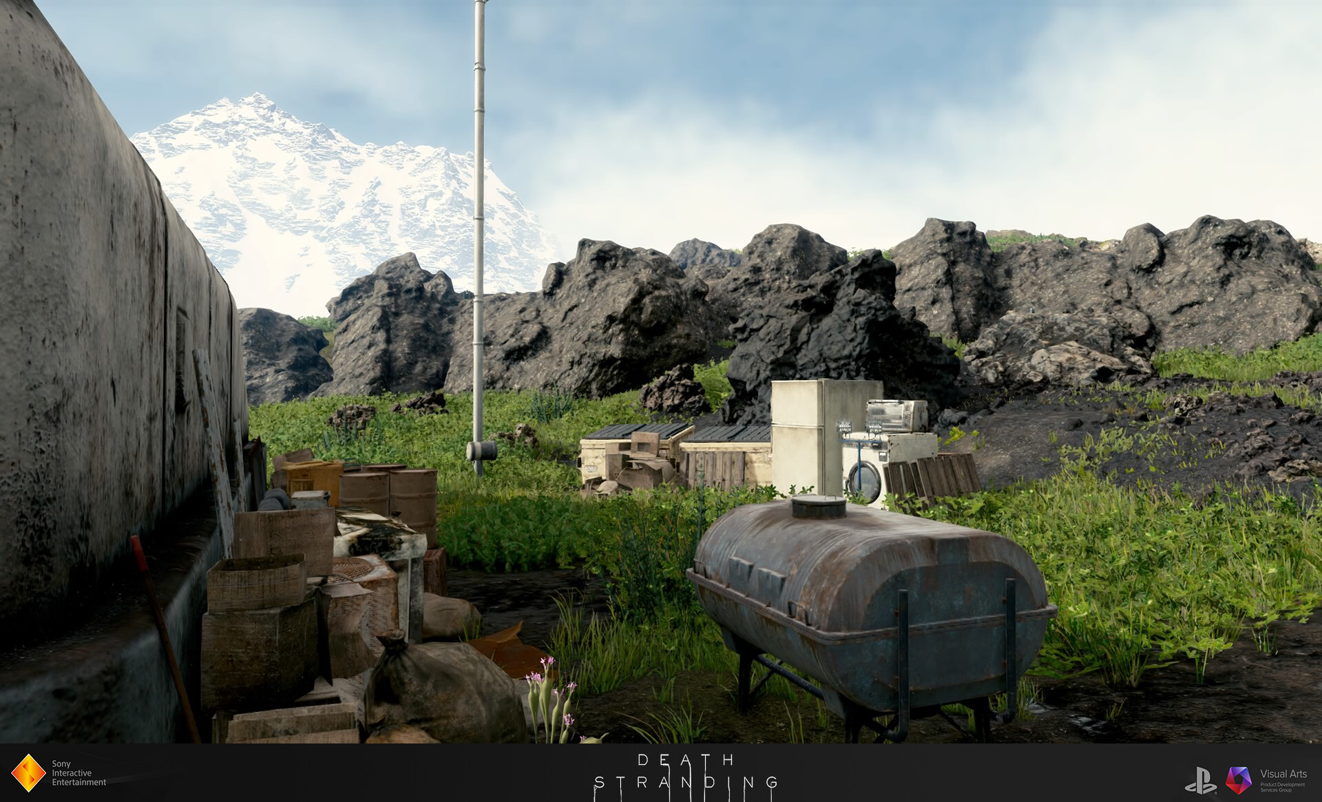 AJ Nelson - Death Stranding | Environments