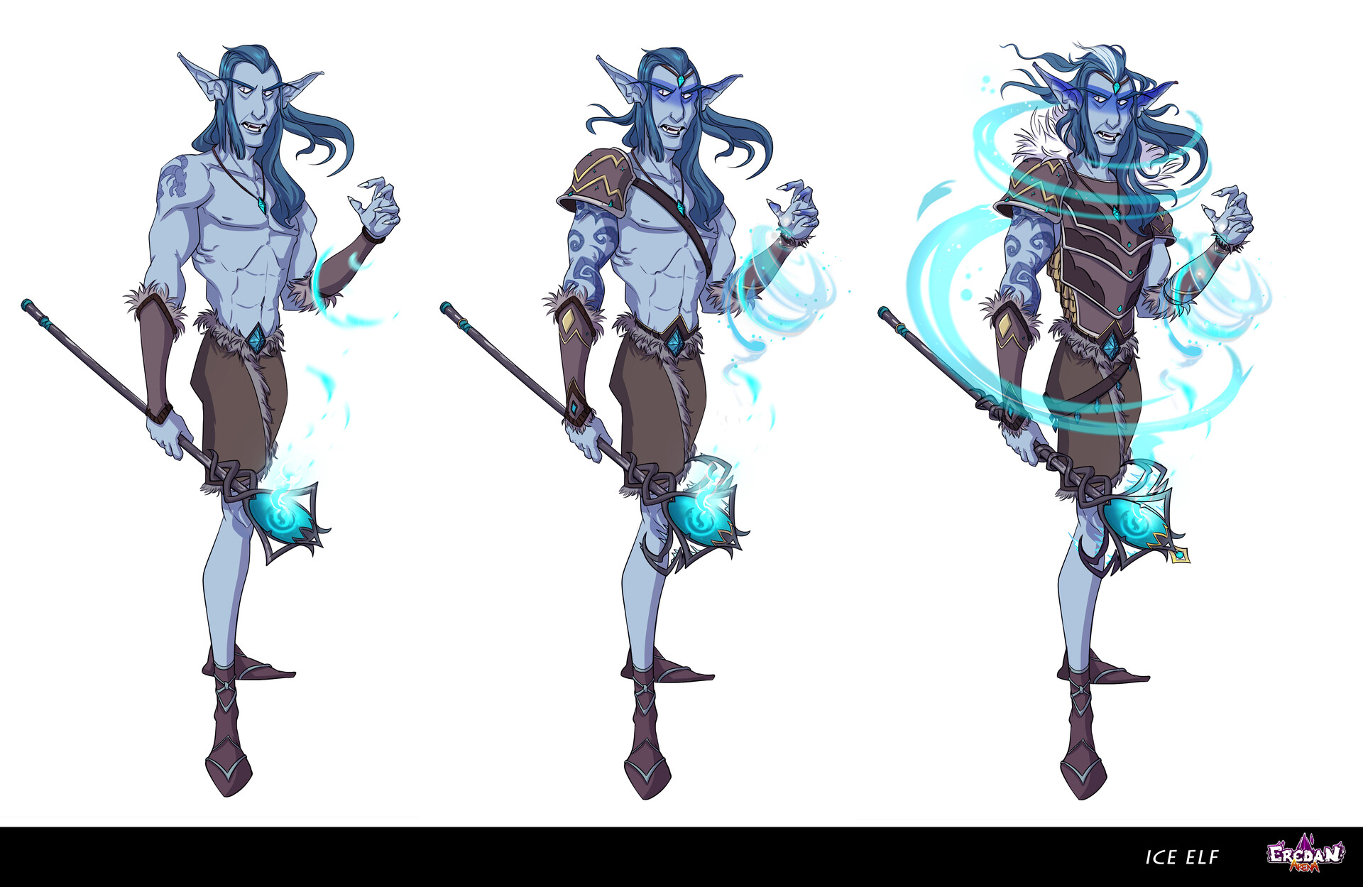 ArtStation - Ice elf