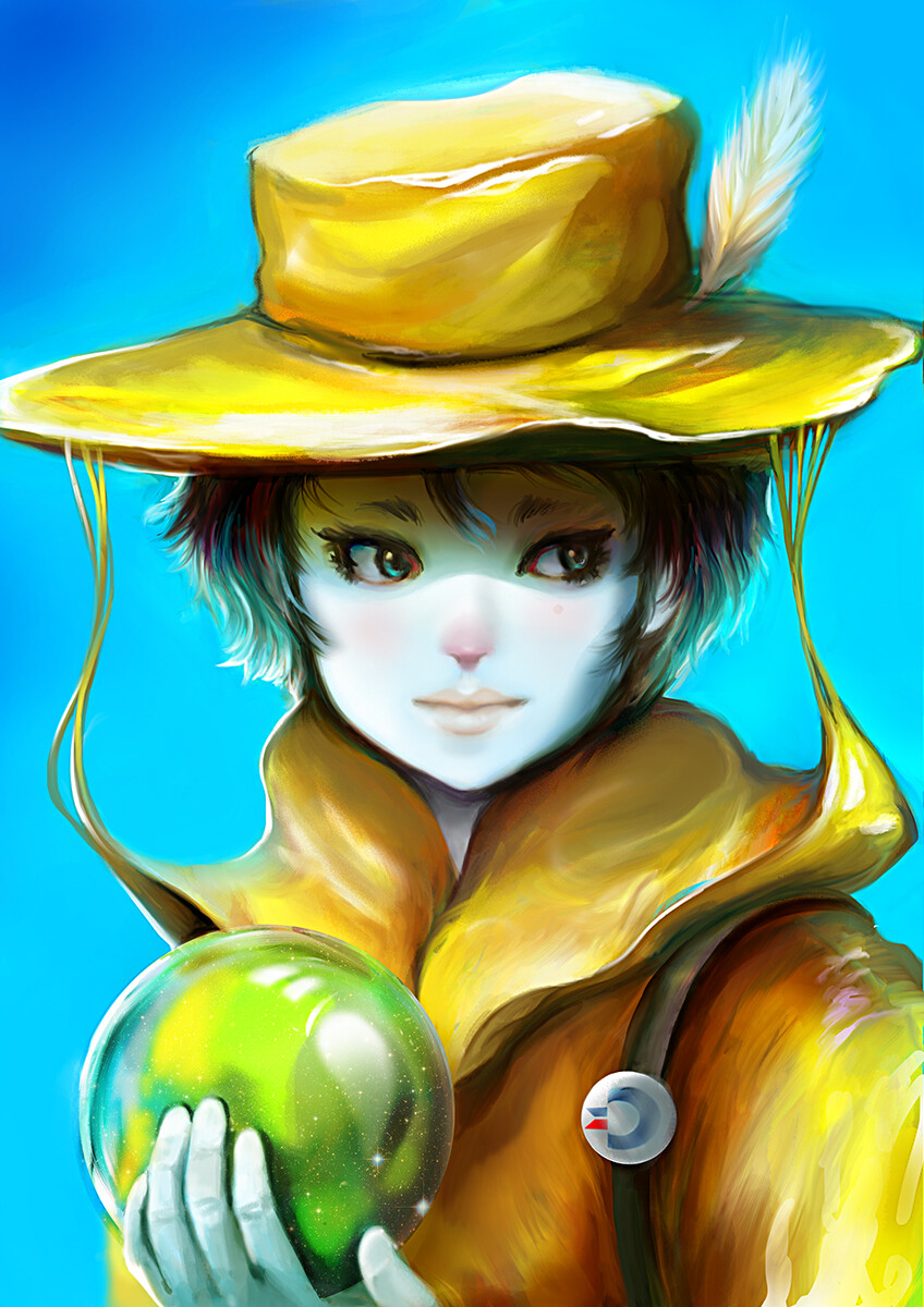 ArtStation - Shy Smile