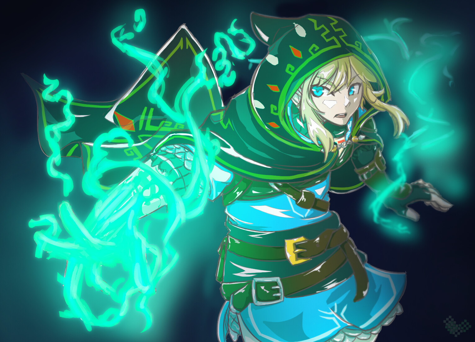 ArtStation - LOZ:BOW2 - Link's New Power