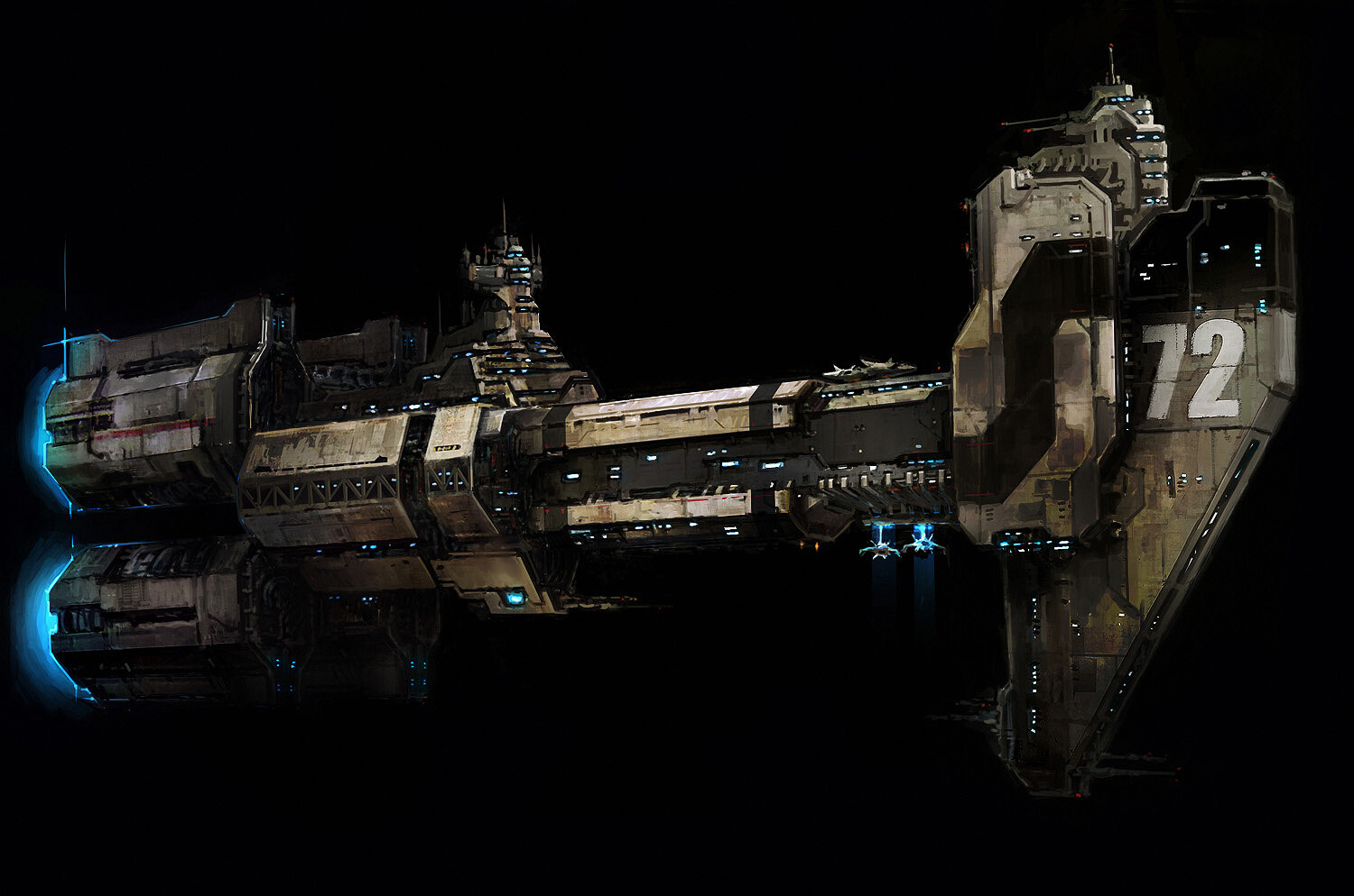 Harrison Fong - TitanFall IMC Ship