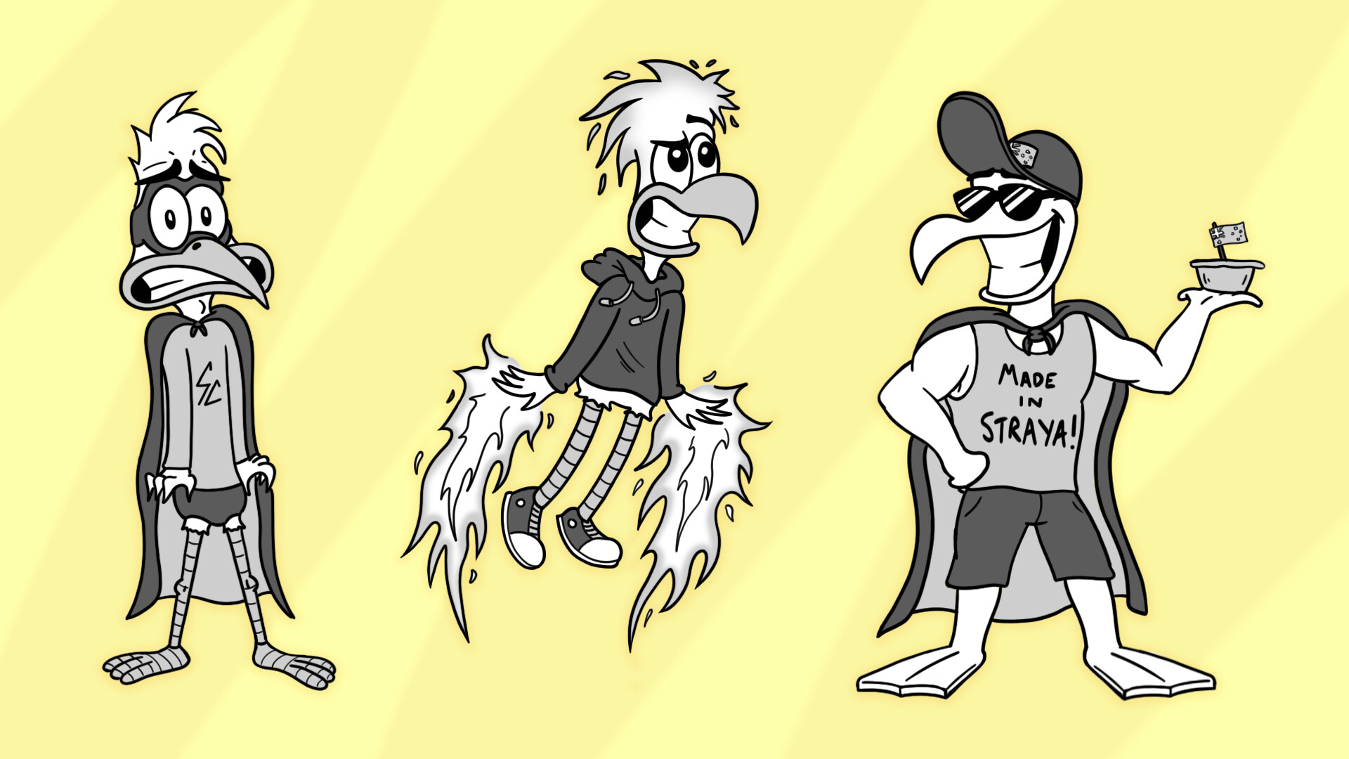 ArtStation - Character Concept Exploration - Superhero Bird