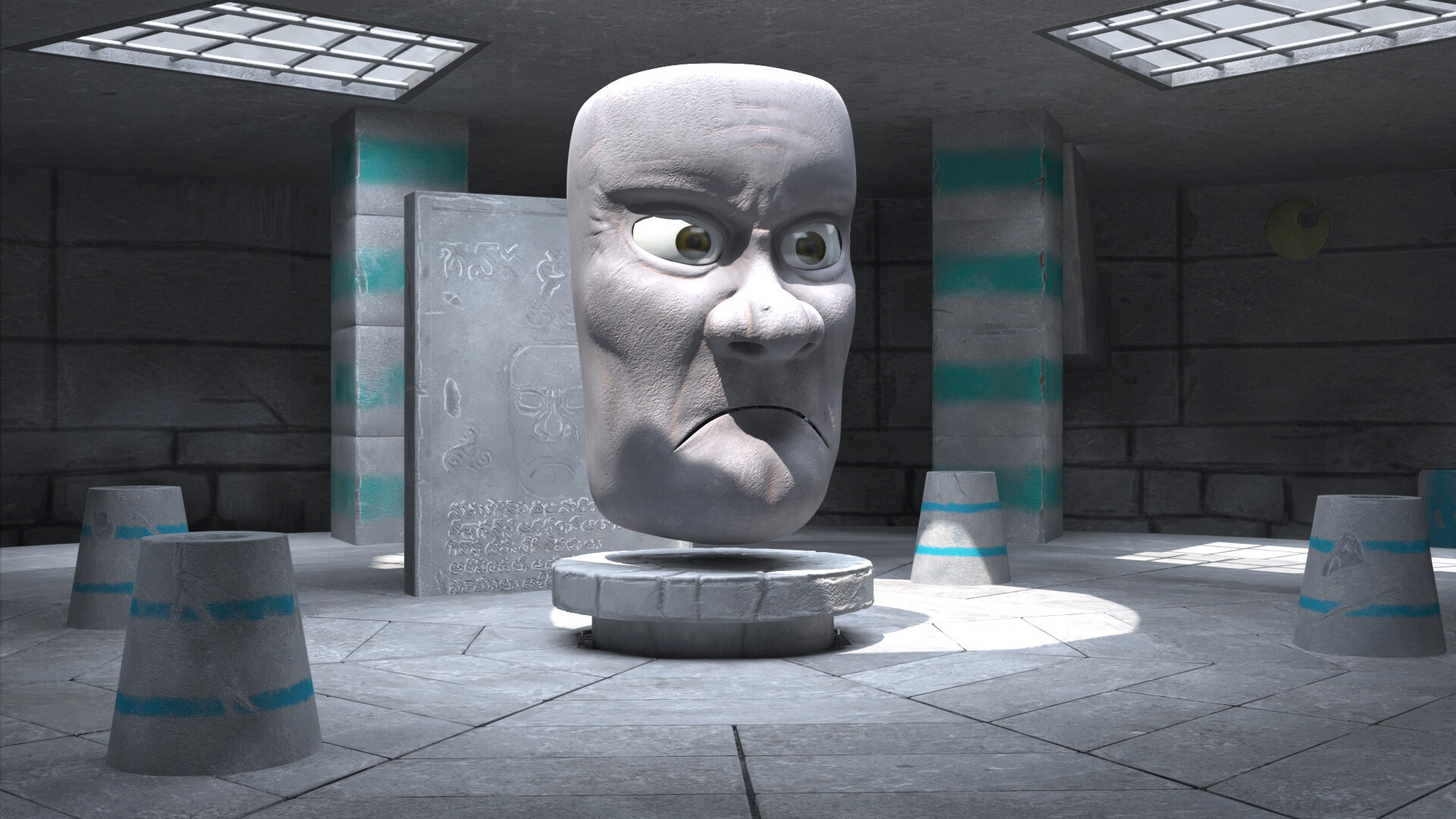 ArtStation - Stone Head