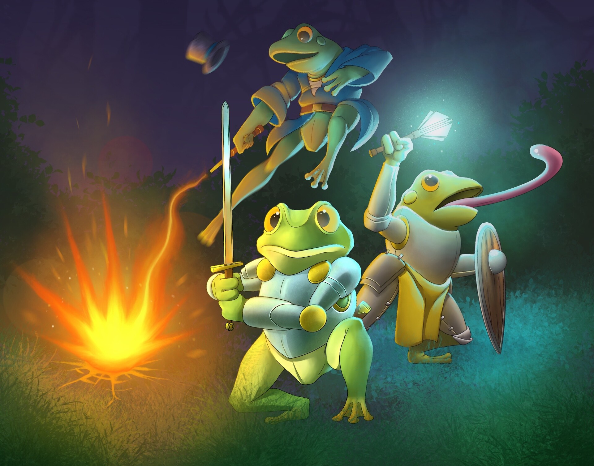 ArtStation - Frogfolk