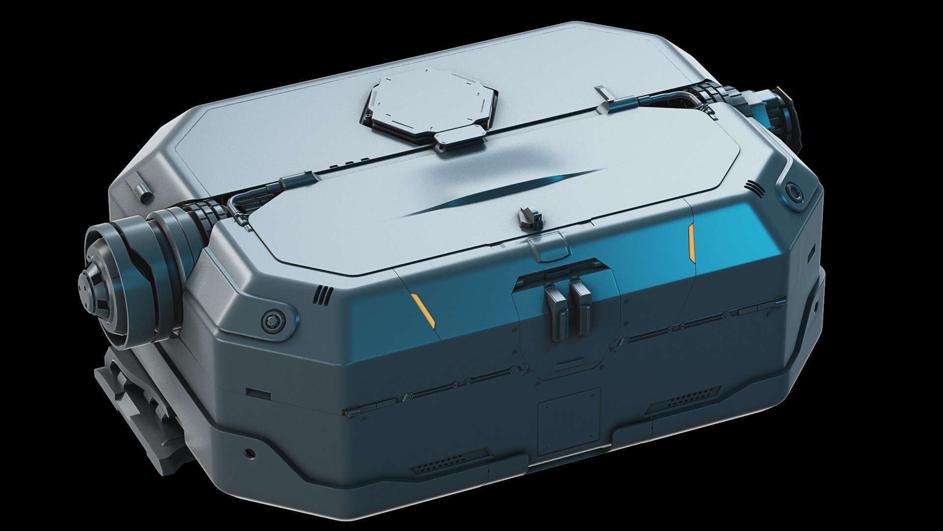 ArtStation - Sci-fi crate!