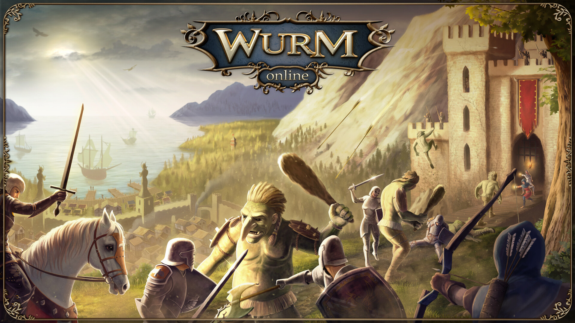 ArtStation - Official Wurm Online Key Art + Trailer