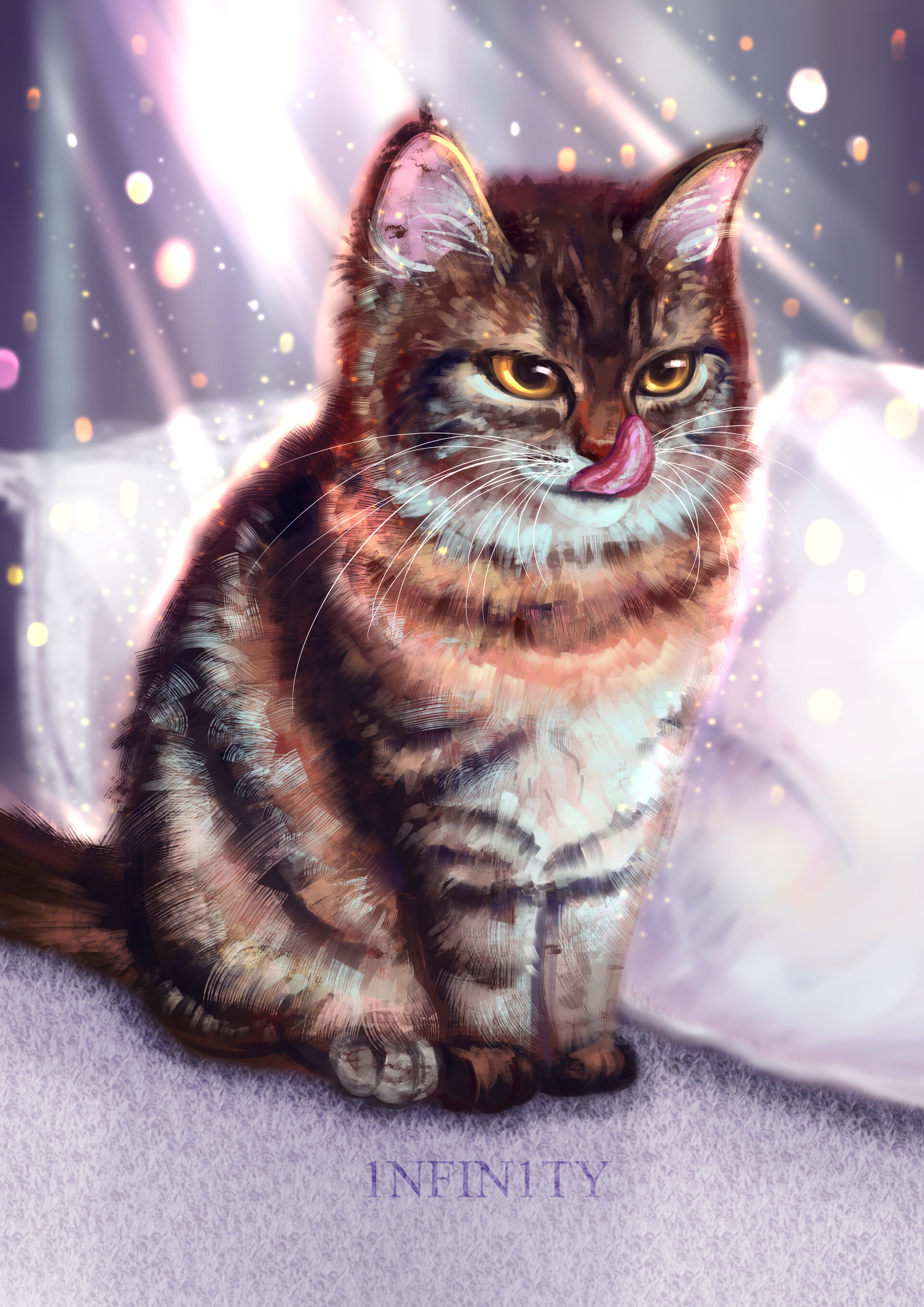 ArtStation - Apollo the cat