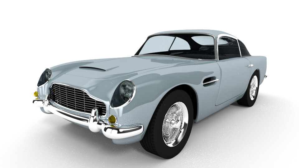 ArtStation - Aston Martin Db5