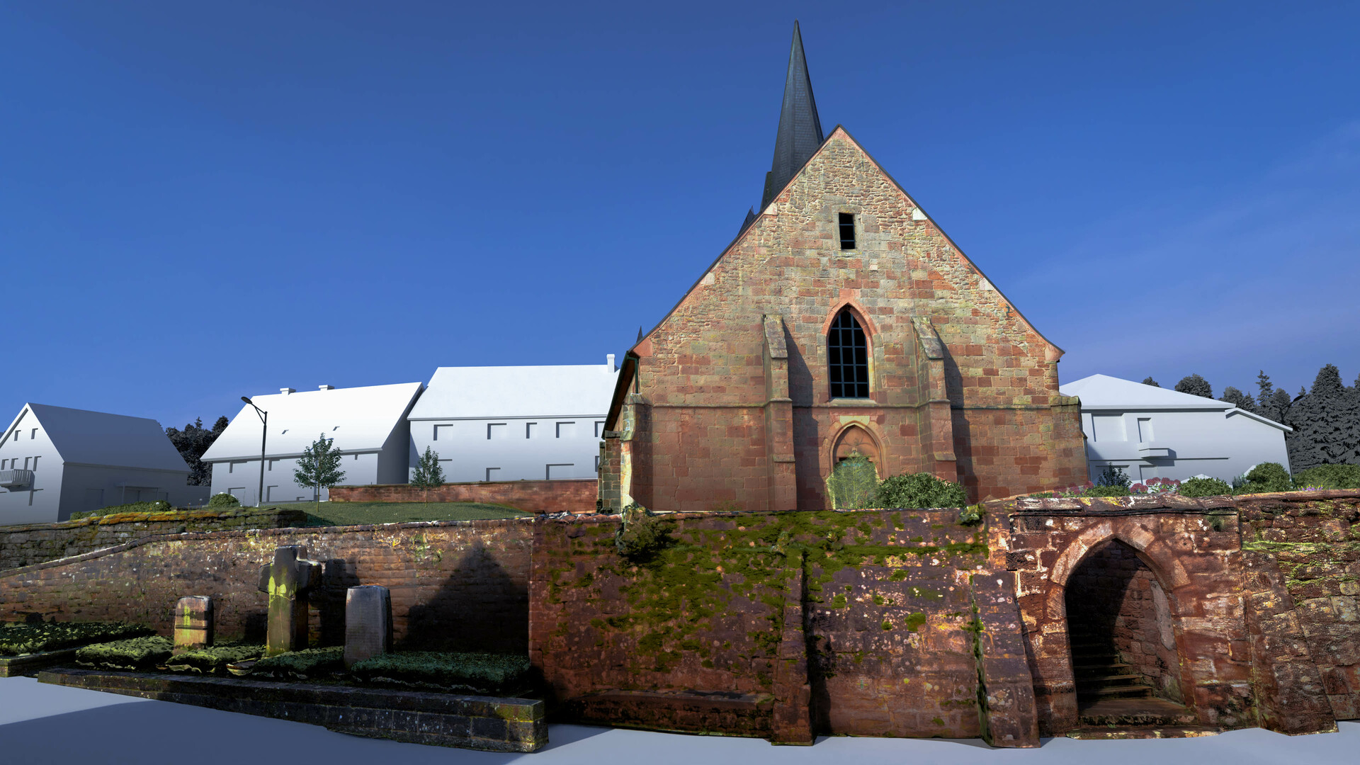 Ho-Yung Yau - Horbach_St. Peter Churche//Environment Visualization ...