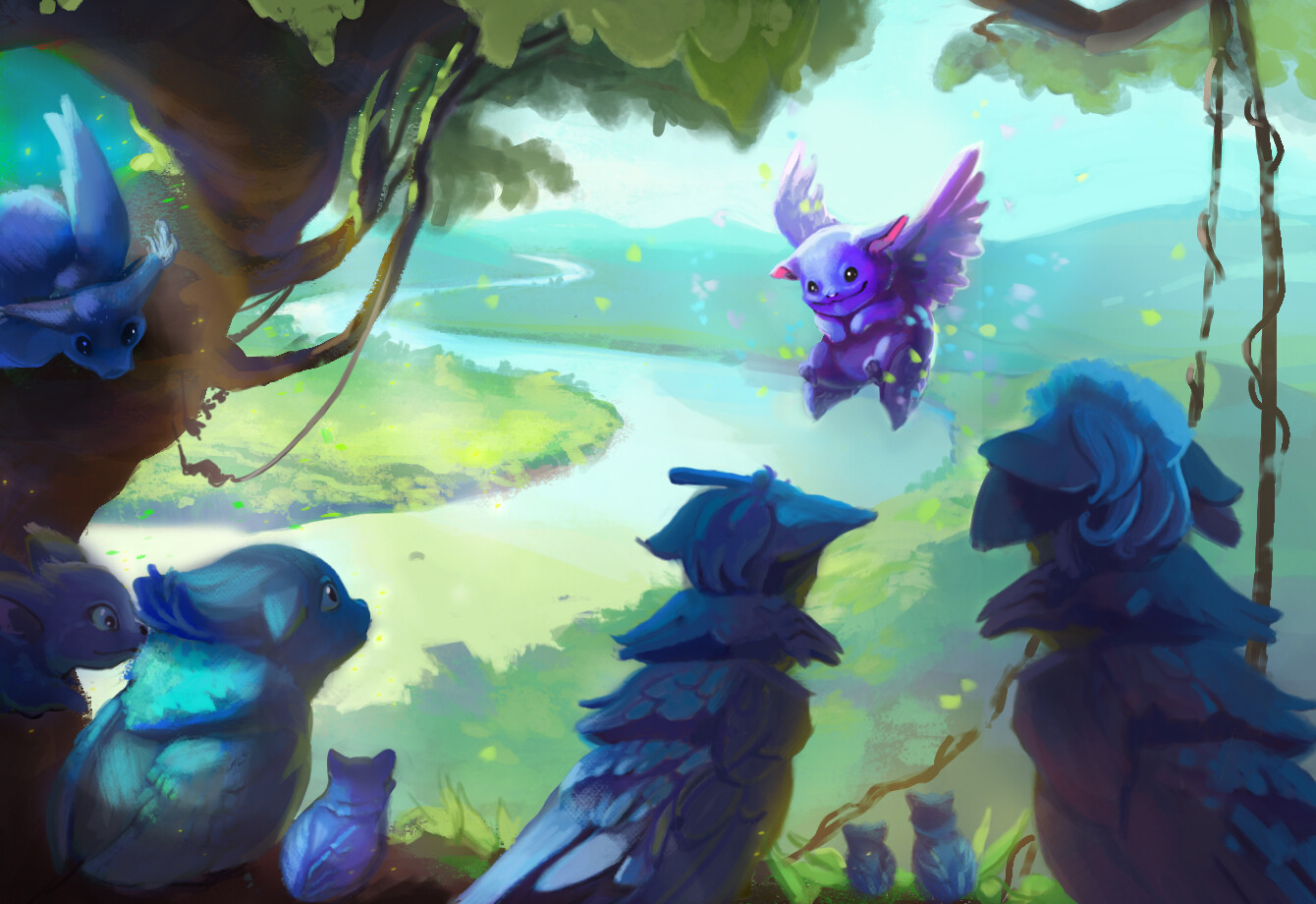 ArtStation - Winged Creatures