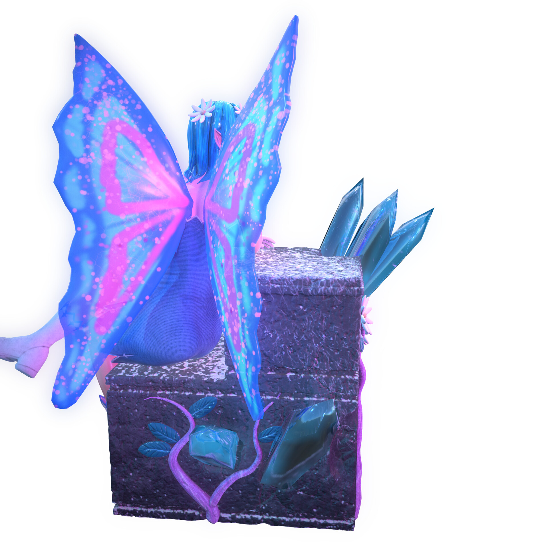 Guardians Destiny Art - Frost Grand Fairy