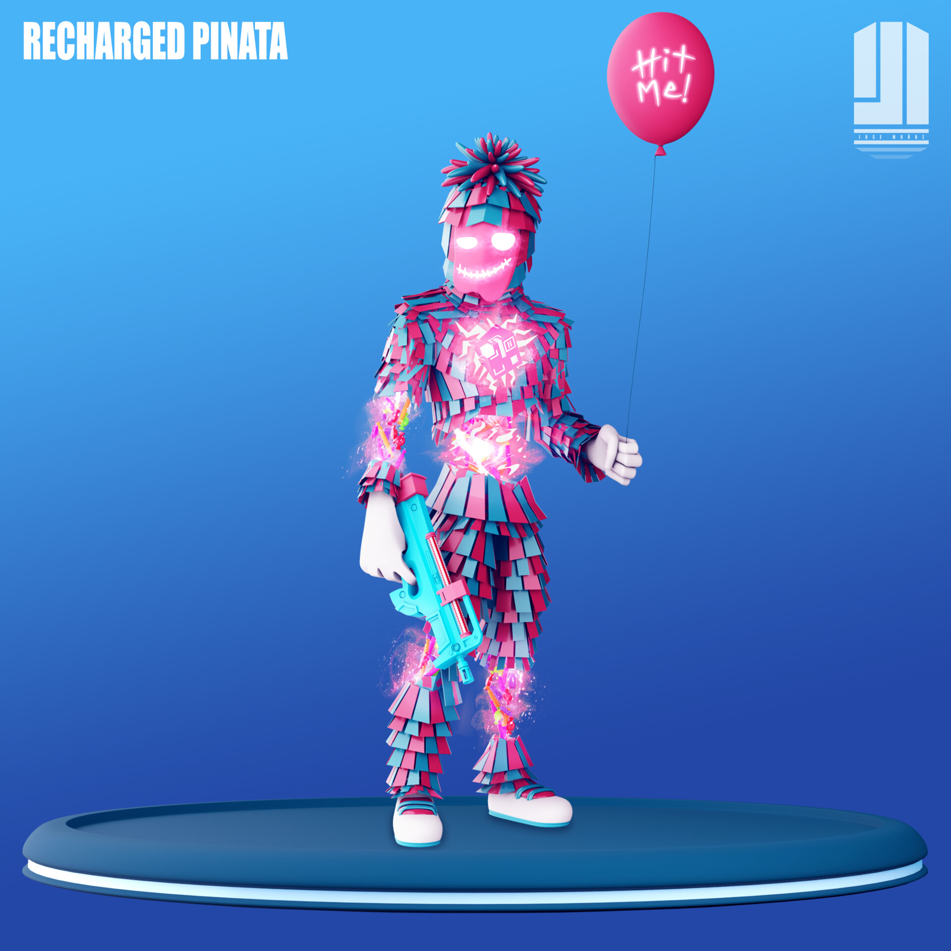 ArtStation - Recharged Pinata