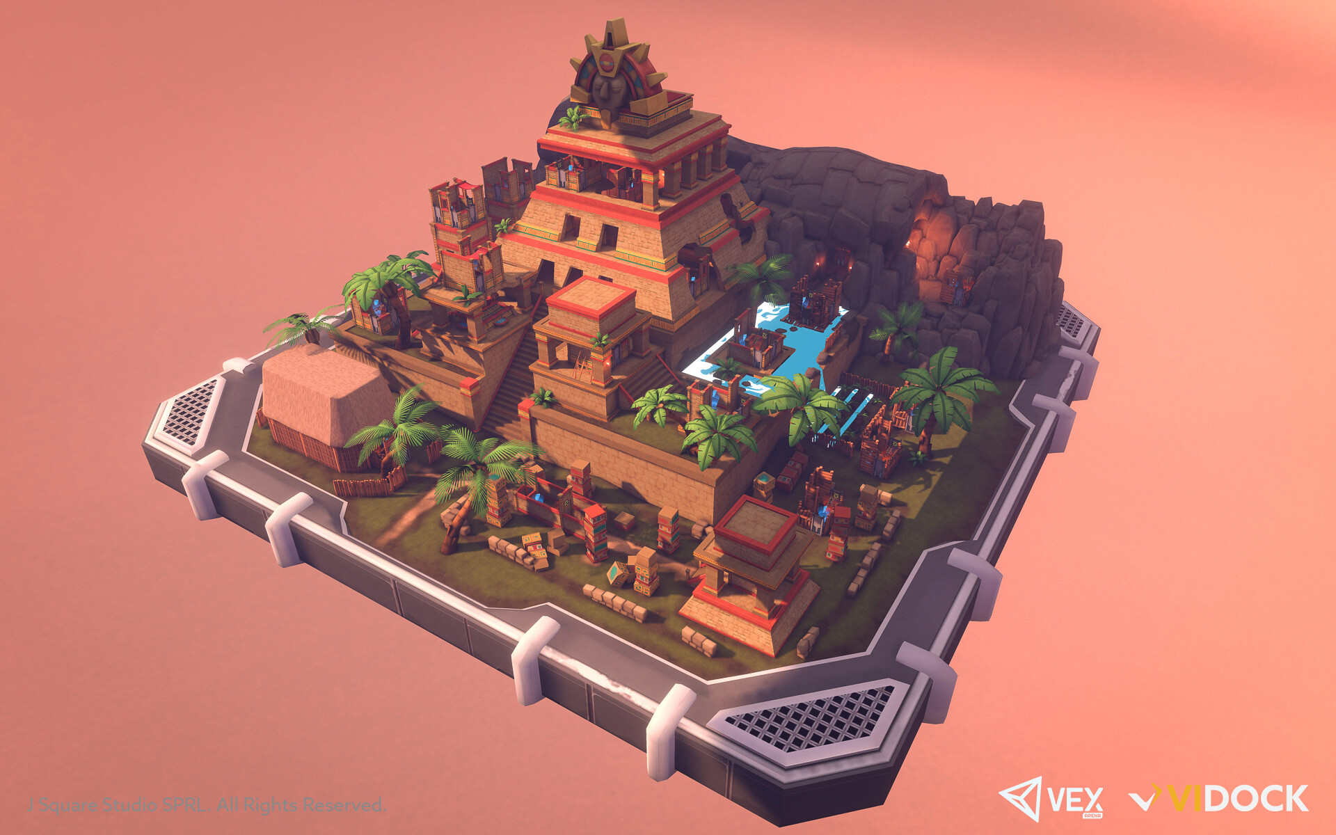 Kenneth Dewandeleer - Cyberclash | Maya Temple