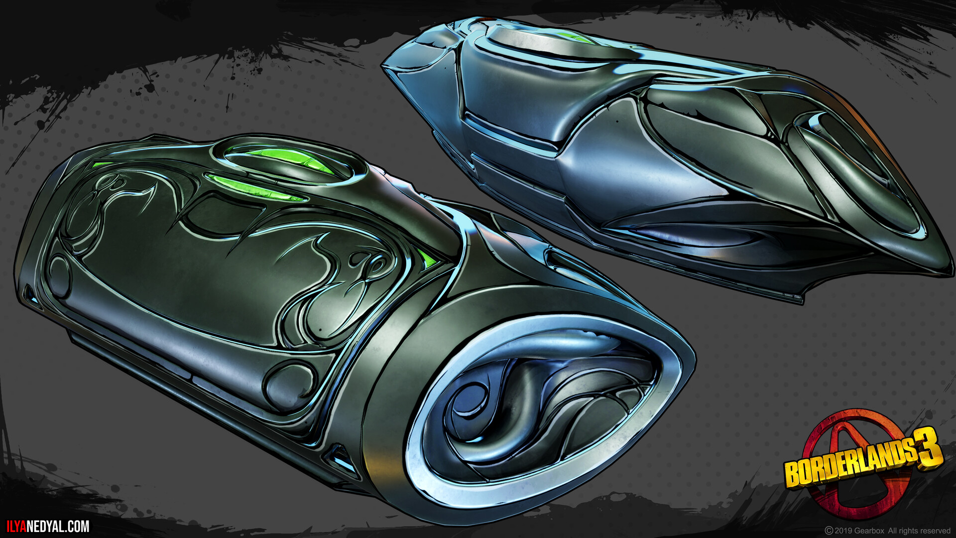 Ilya Nedyal - Borderlands 3 - Props