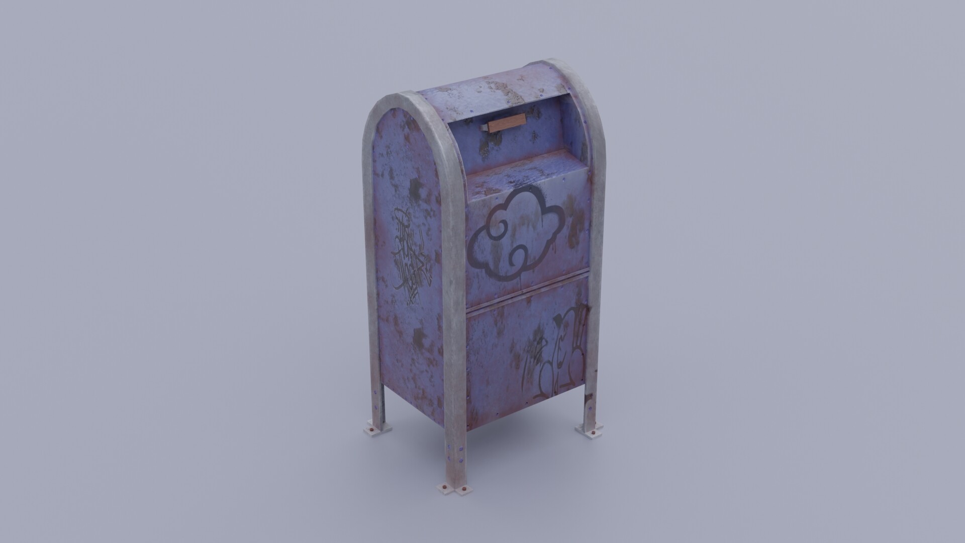 ArtStation - Mailbox Game Prop