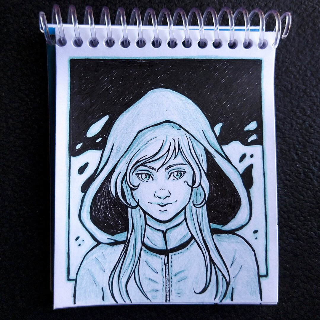 ArtStation - Ink Practice 02