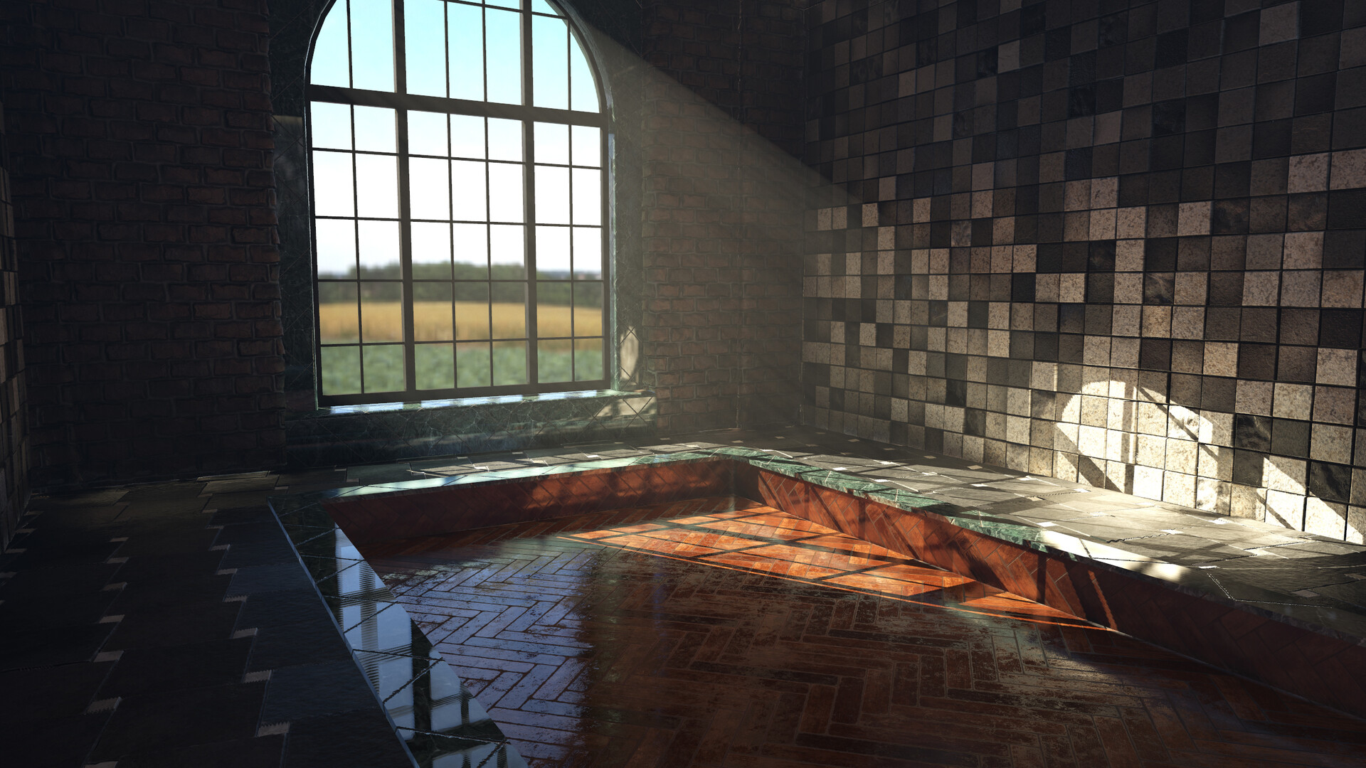 ArtStation - Bathhouse