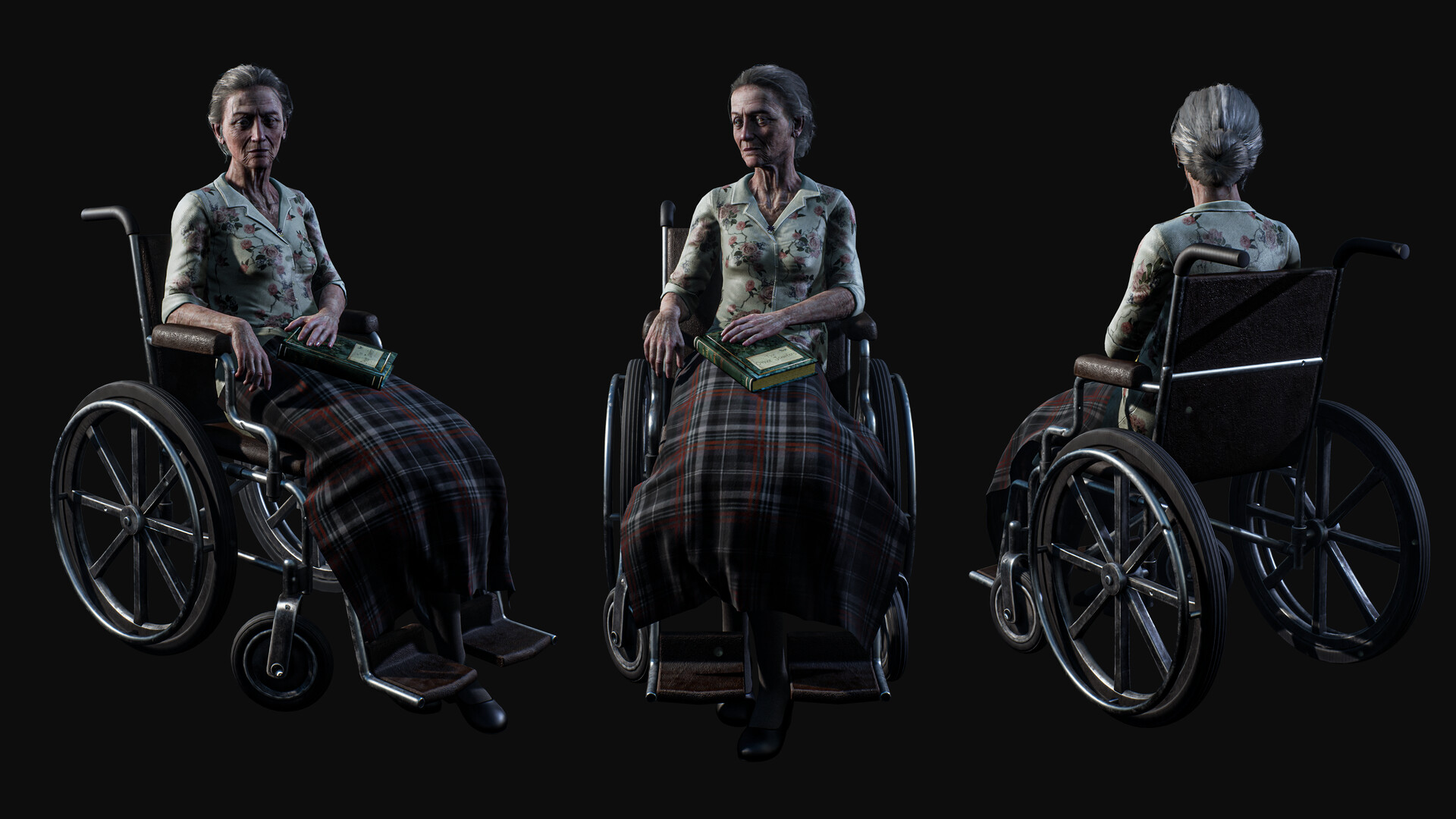 Omar Scala - Old Rosemary Character - Remothered Broken Porcelain