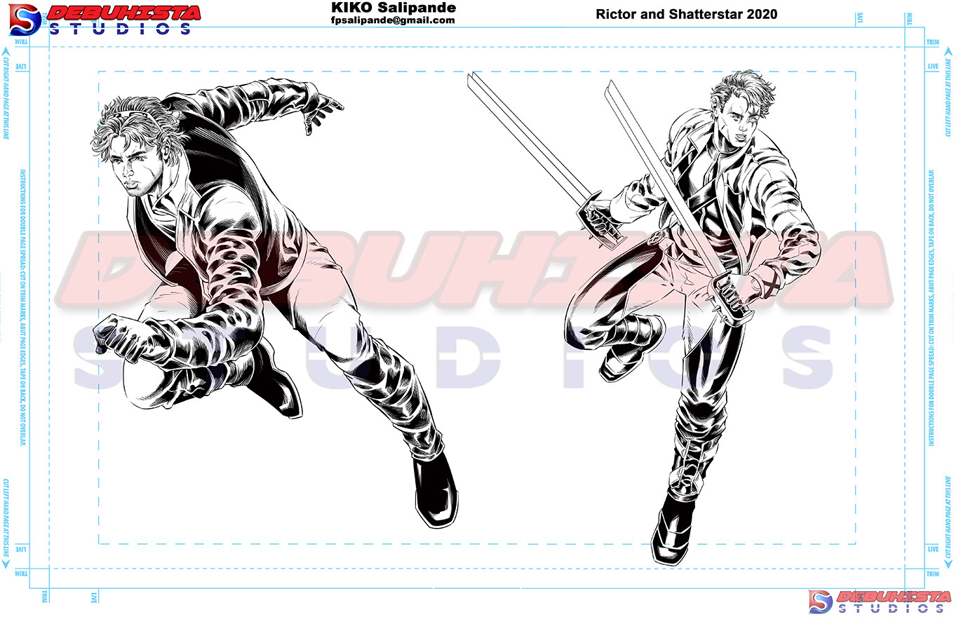 KIKO Salipande - Rictor and Shatterstar 2020