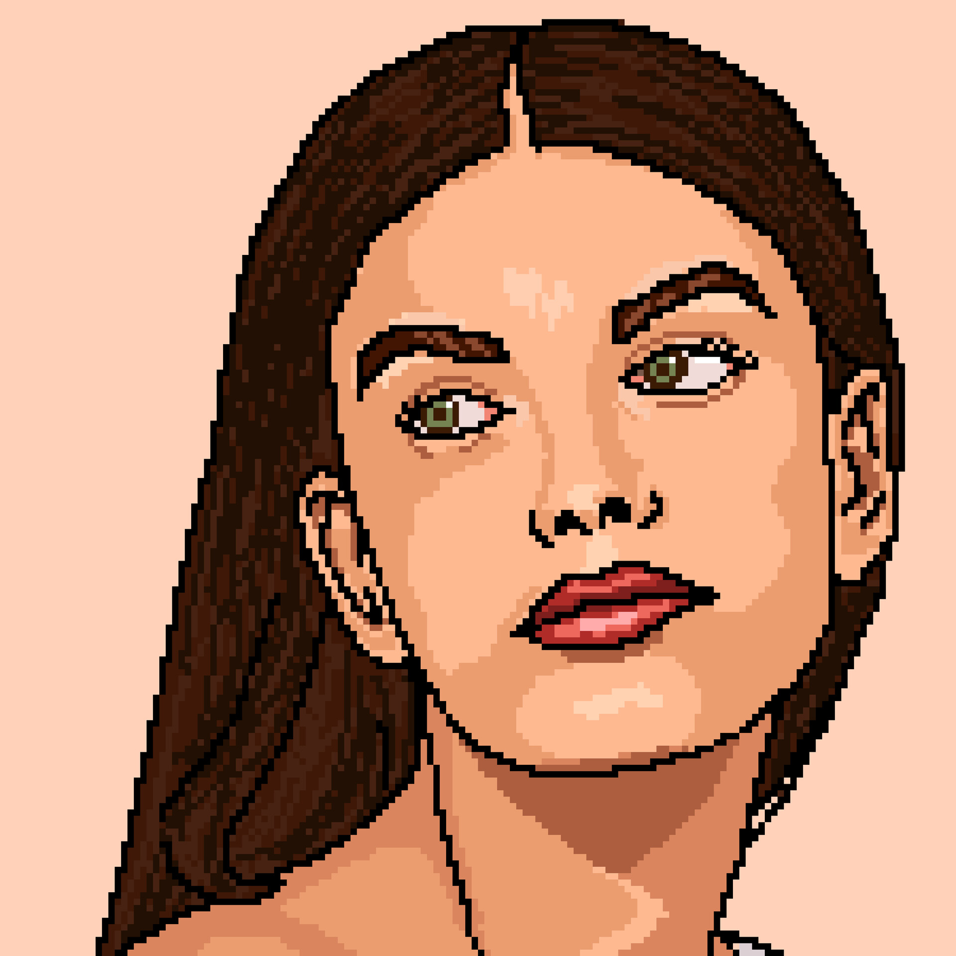 ArtStation - Pixel Art Portrait