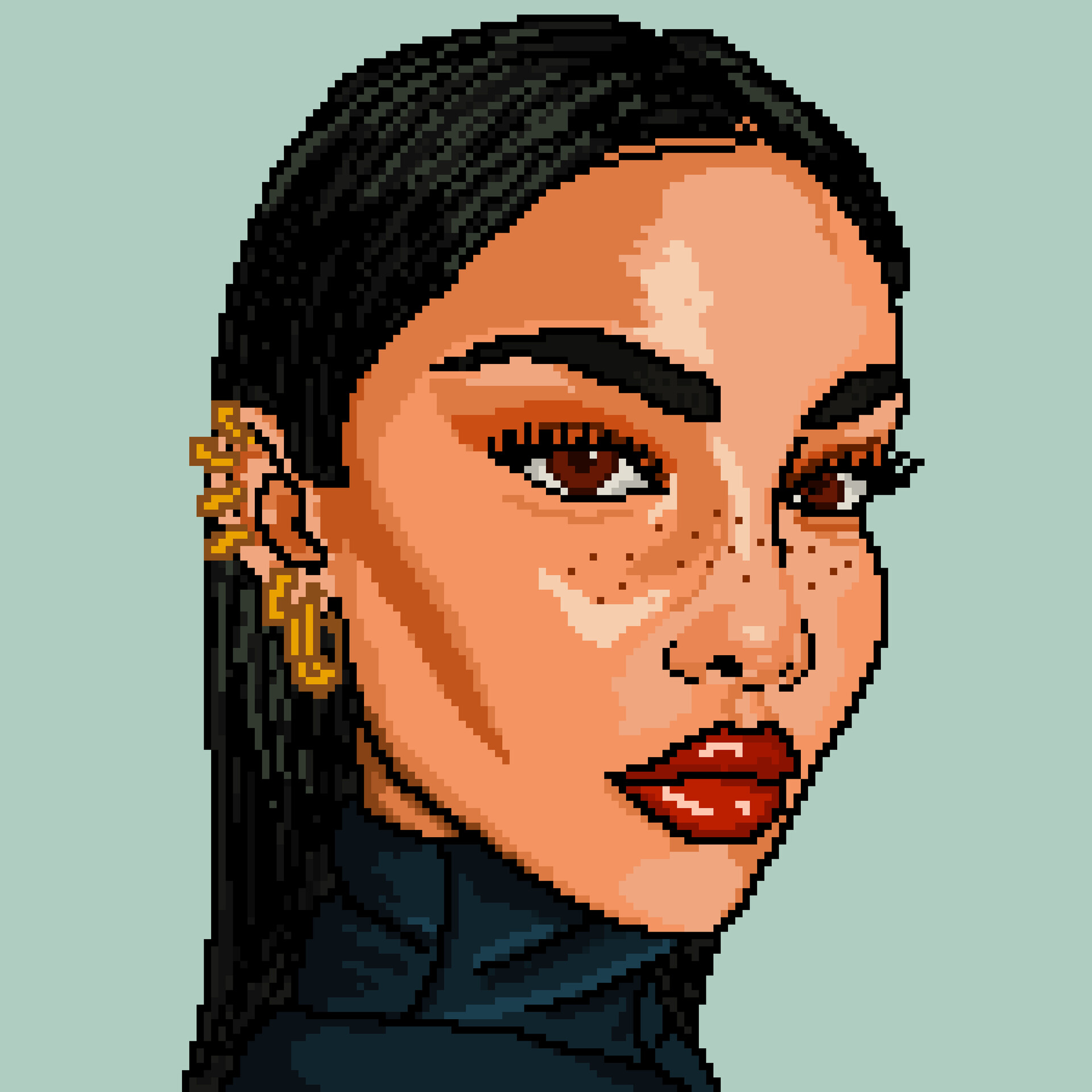 ArtStation - Pixel Art Portrait
