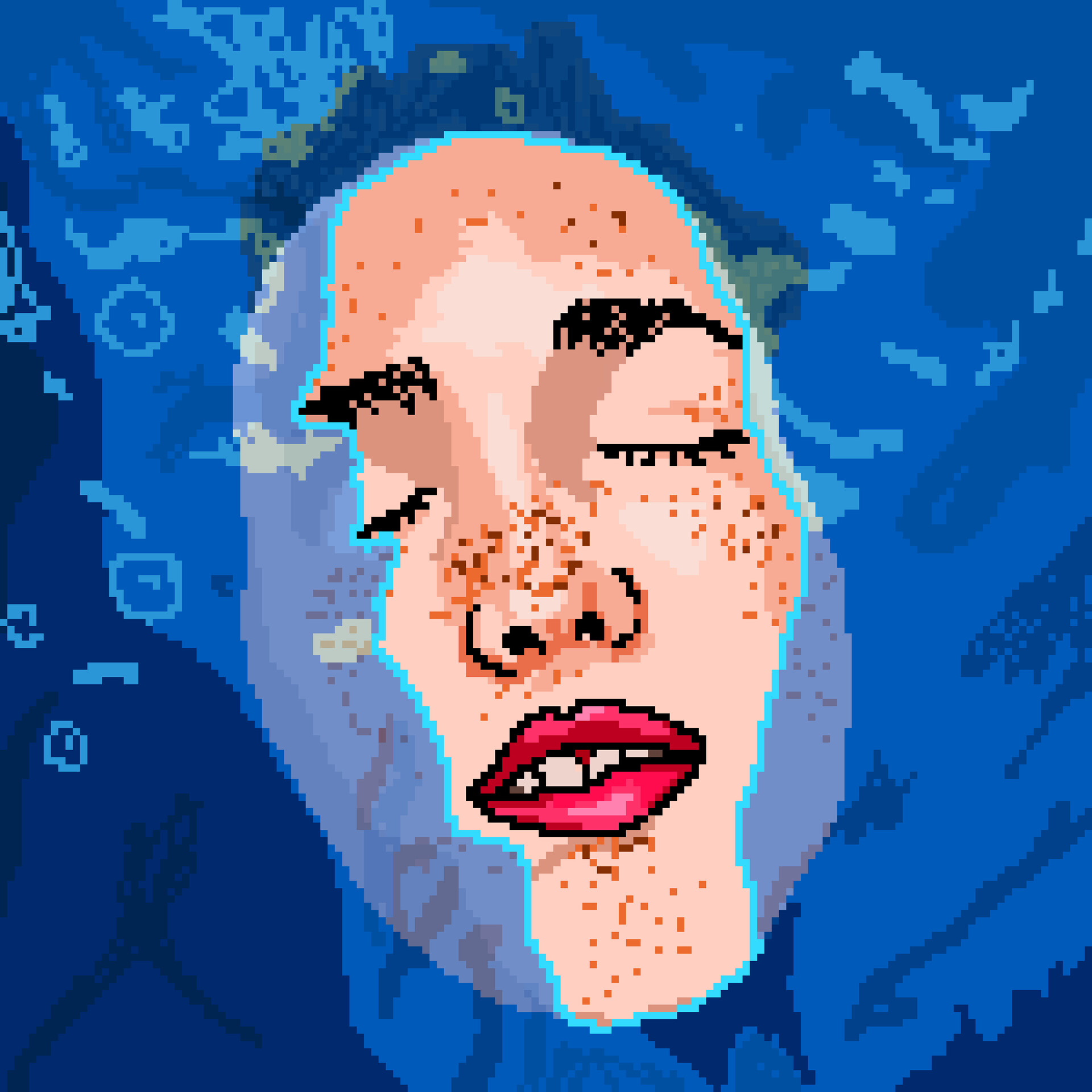 ArtStation - Pixel Art Portrait