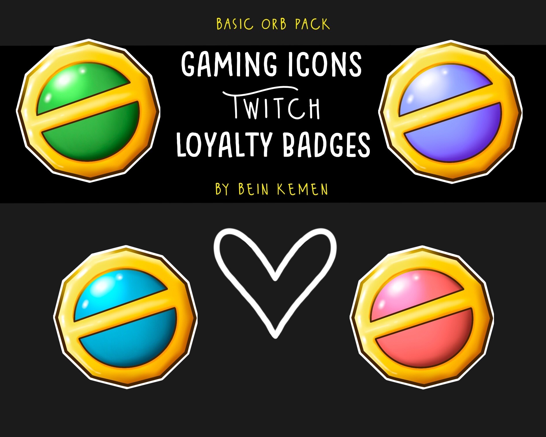 Demi Taylor - Orbs | Twitch Badges