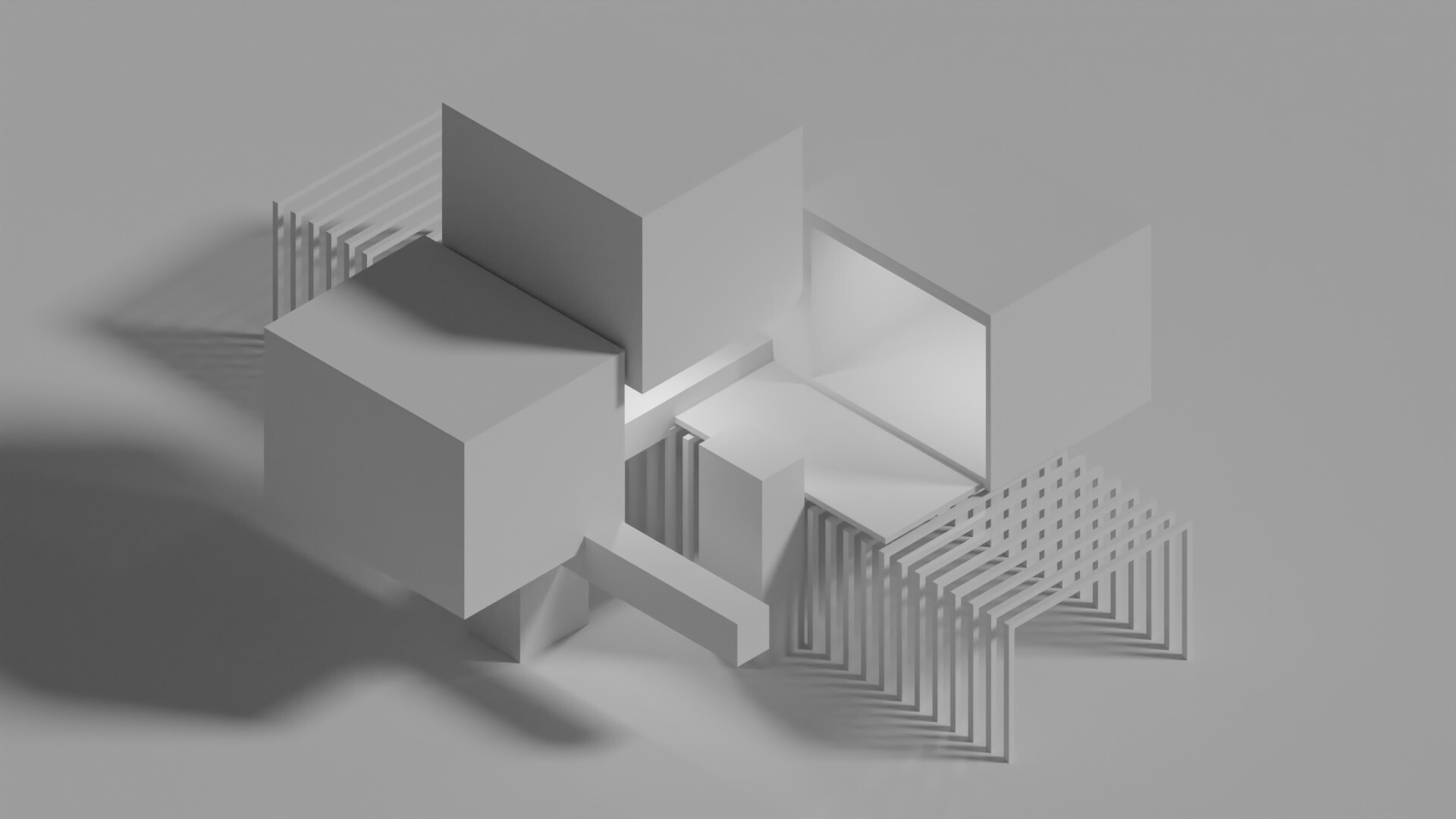 ArtStation - Experimenting with Blender shadow