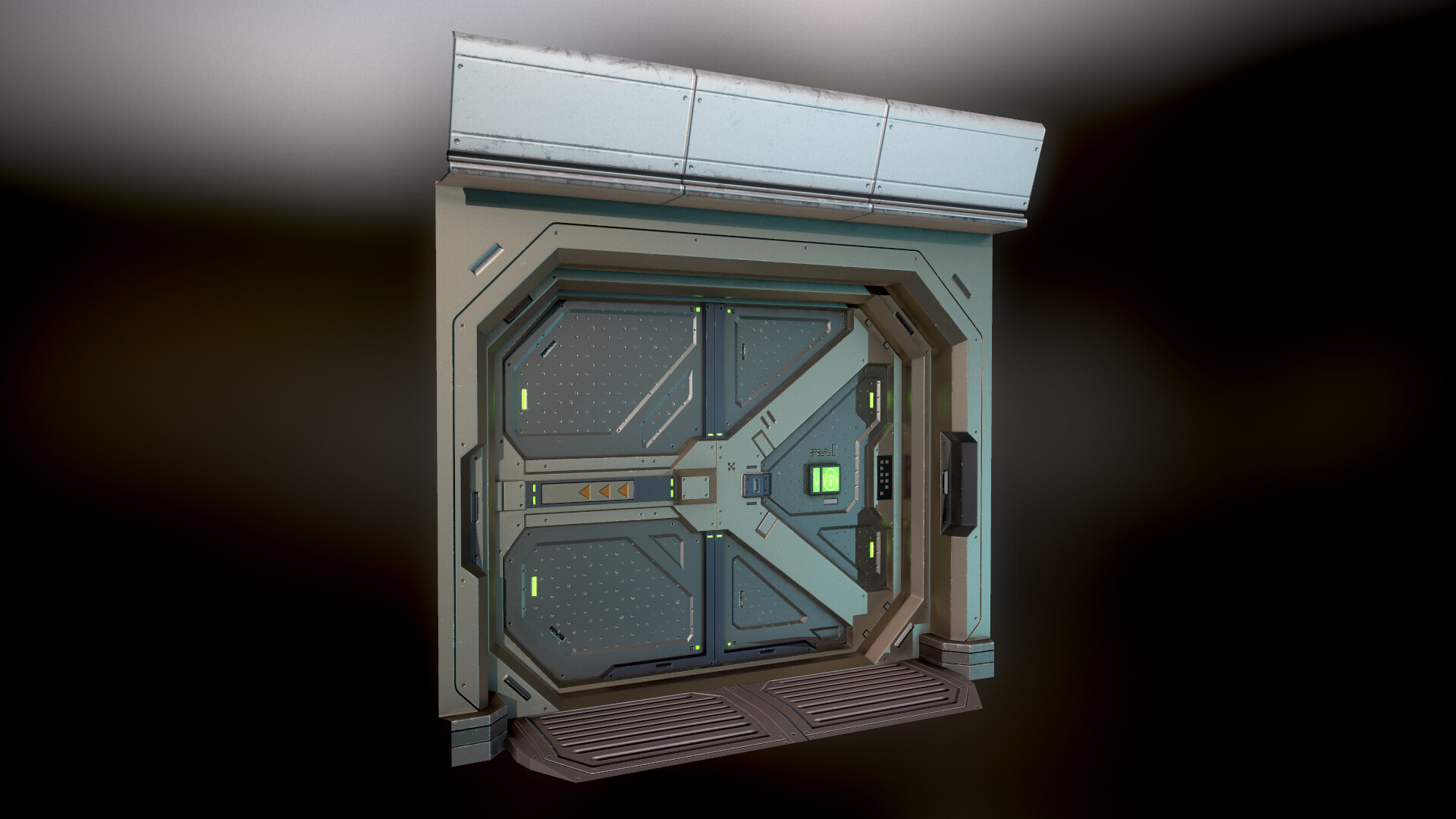 ArtStation - SF_Door